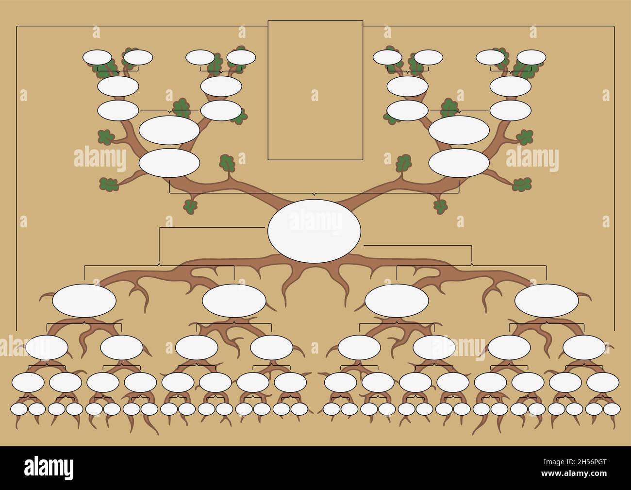 The genealogical tree Stock Vector Image & Art - Alamy