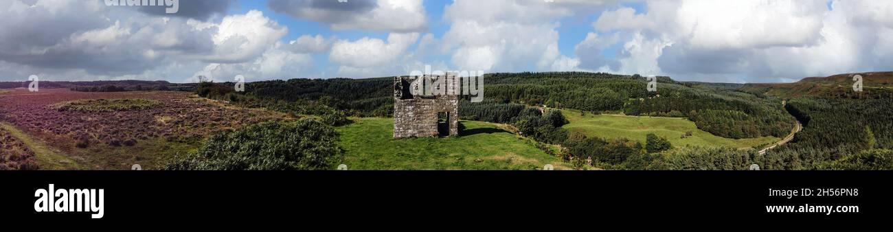 Skelton Tower, North York Moors, Yorkshire UK Stock Photo - Alamy
