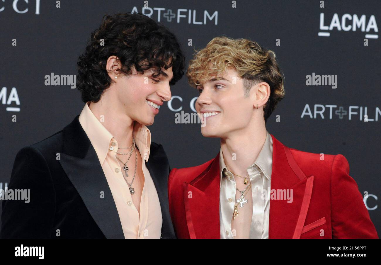 Pierre Boo, Nick Champa at arrivals for 2021 LACMA ART + FILM GALA ...