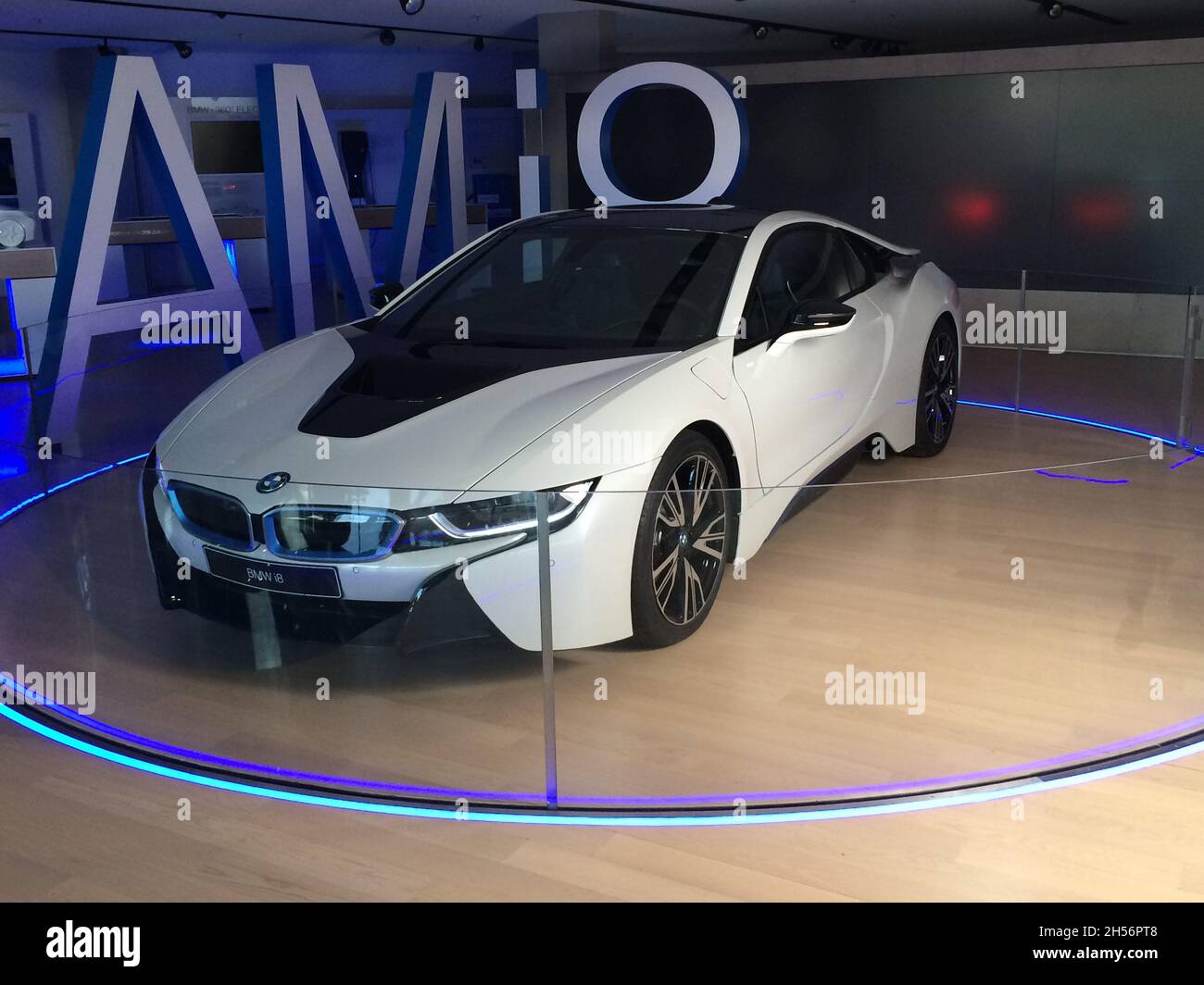 BMW i8: Front view. Initially released as Vision EfficientDynamics, it ...