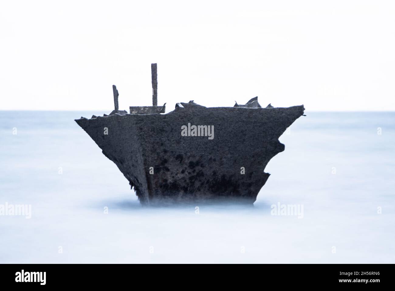 Wreck of the MV Craigantlet, Scotland Stock Photo - Alamy