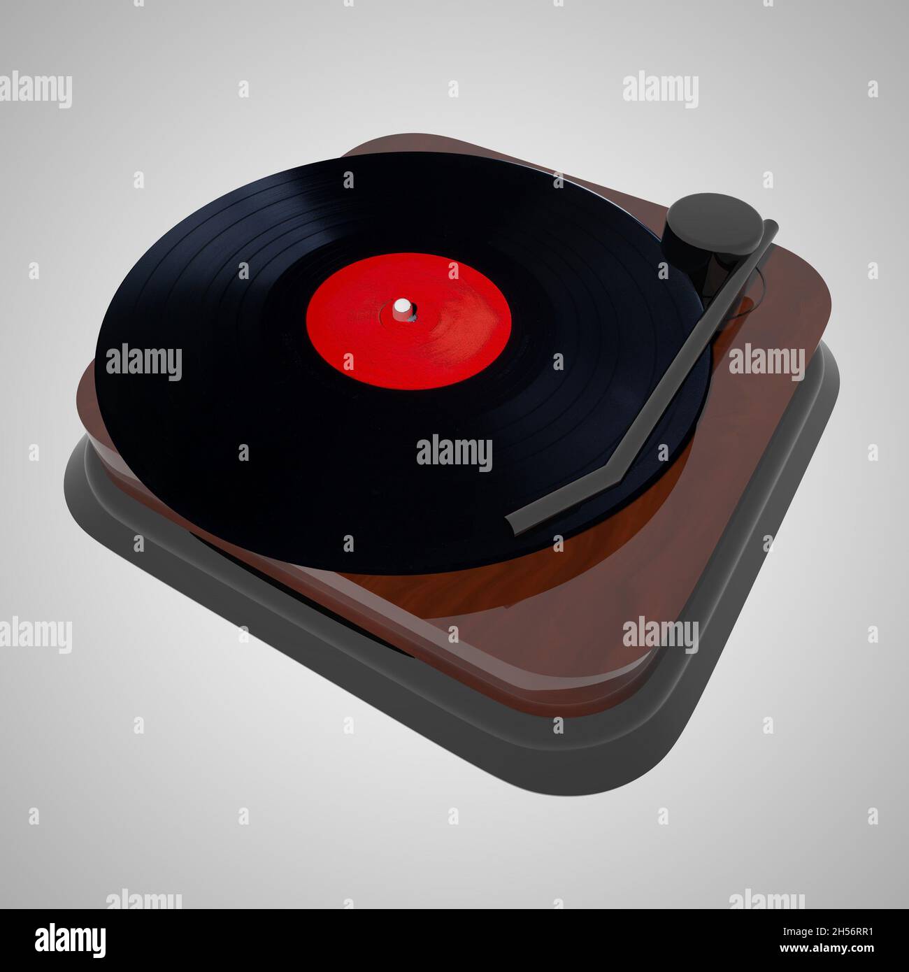 Turntable vinyl record square hi-res stock photography and images - Alamy