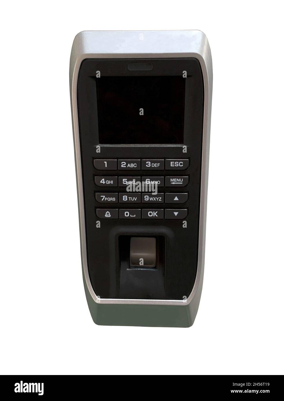 Biometric fingerprint sensor device for access control, separate finger ...