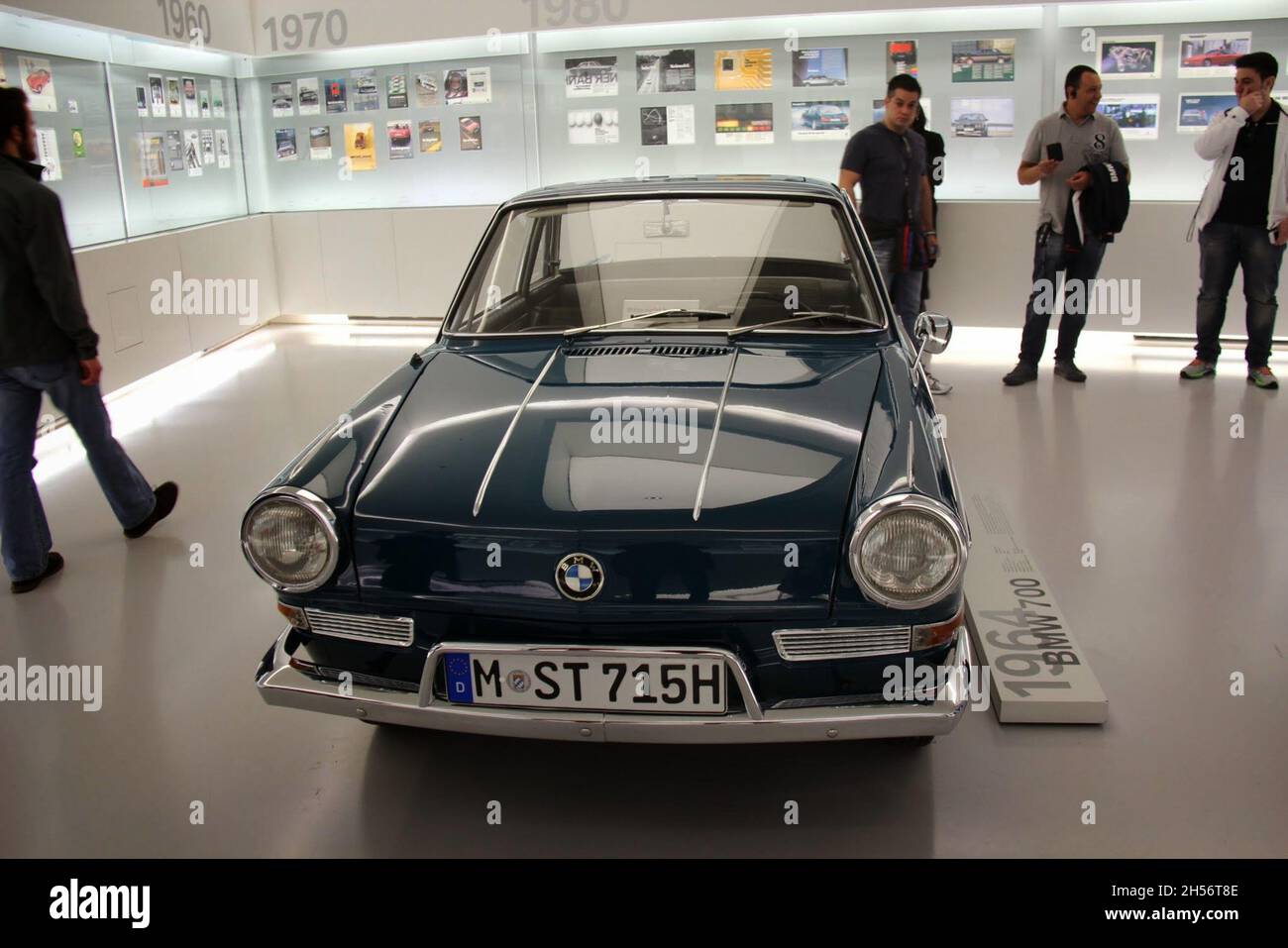 BMW 700, year 1964, is a small rear-engined car produced by BMW from ...