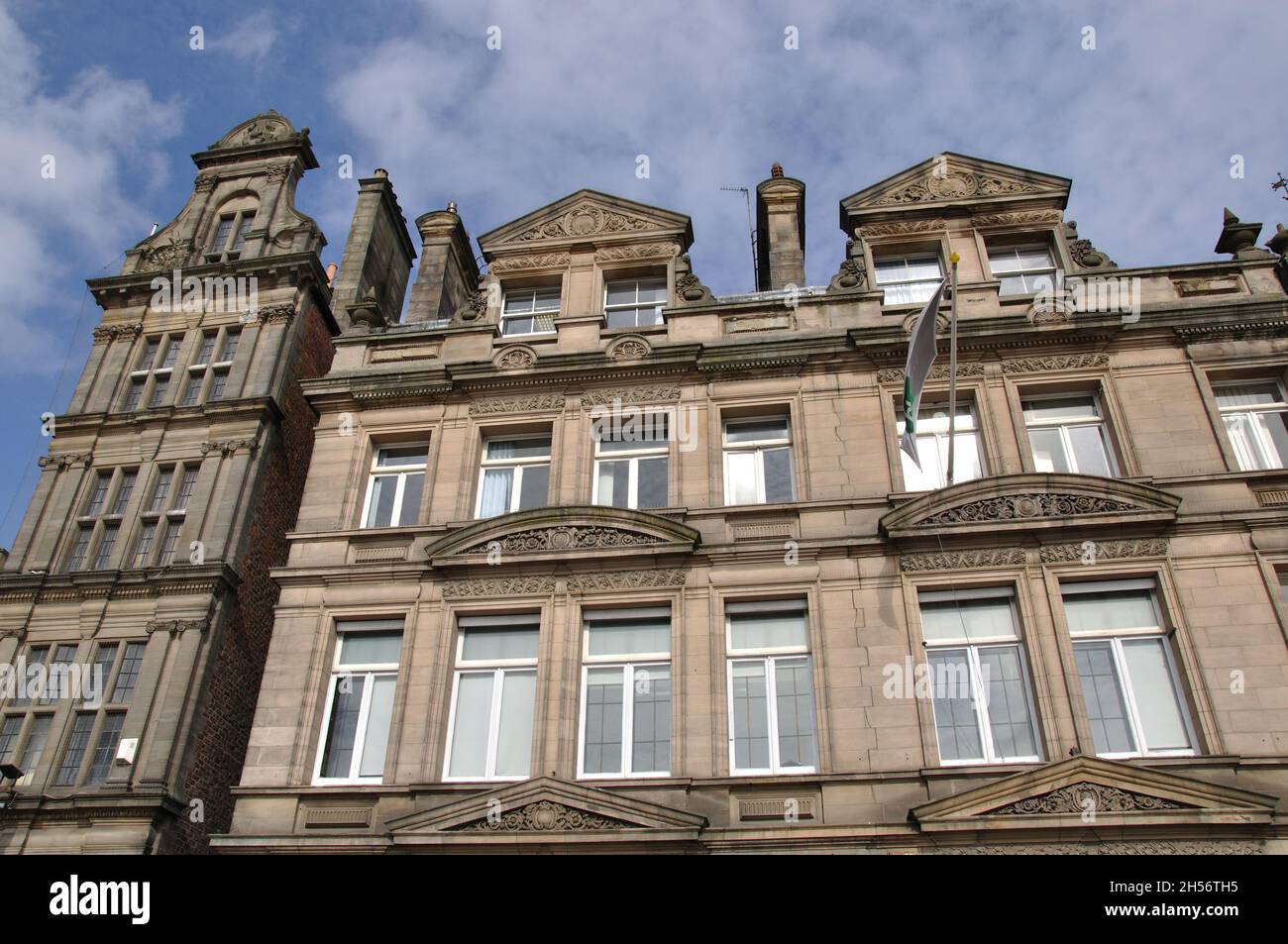 Elegant Buildings, Newcastle Town Centre, Newcastle upon Tyne Stock ...