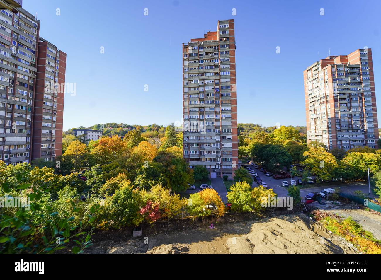 Concrete tower blocks concrete hi-res stock photography and images - Alamy