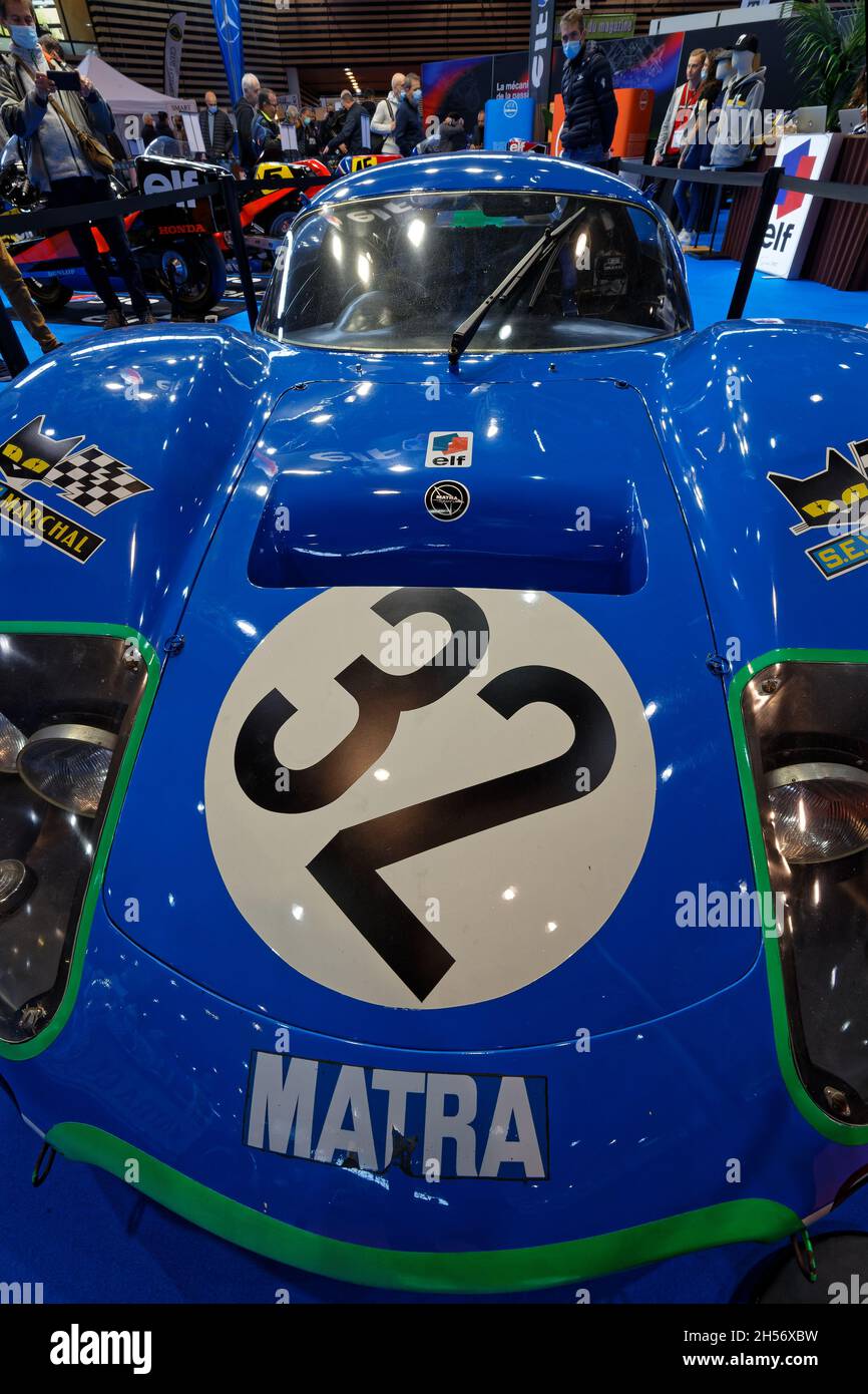 LYON, FRANCE, November 5, 2021 : Le Mans Matra 630 in Salon Epoq'Auto ...