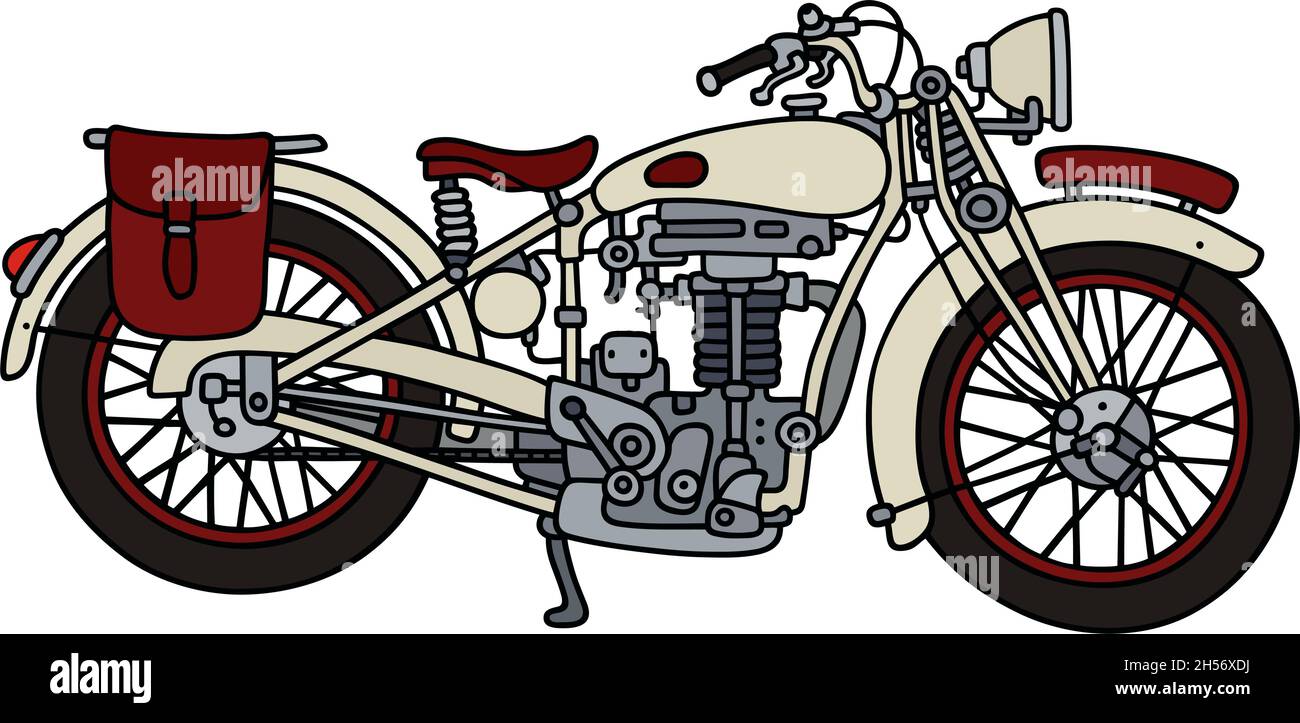 Strong motorbike Stock Vector Images - Alamy