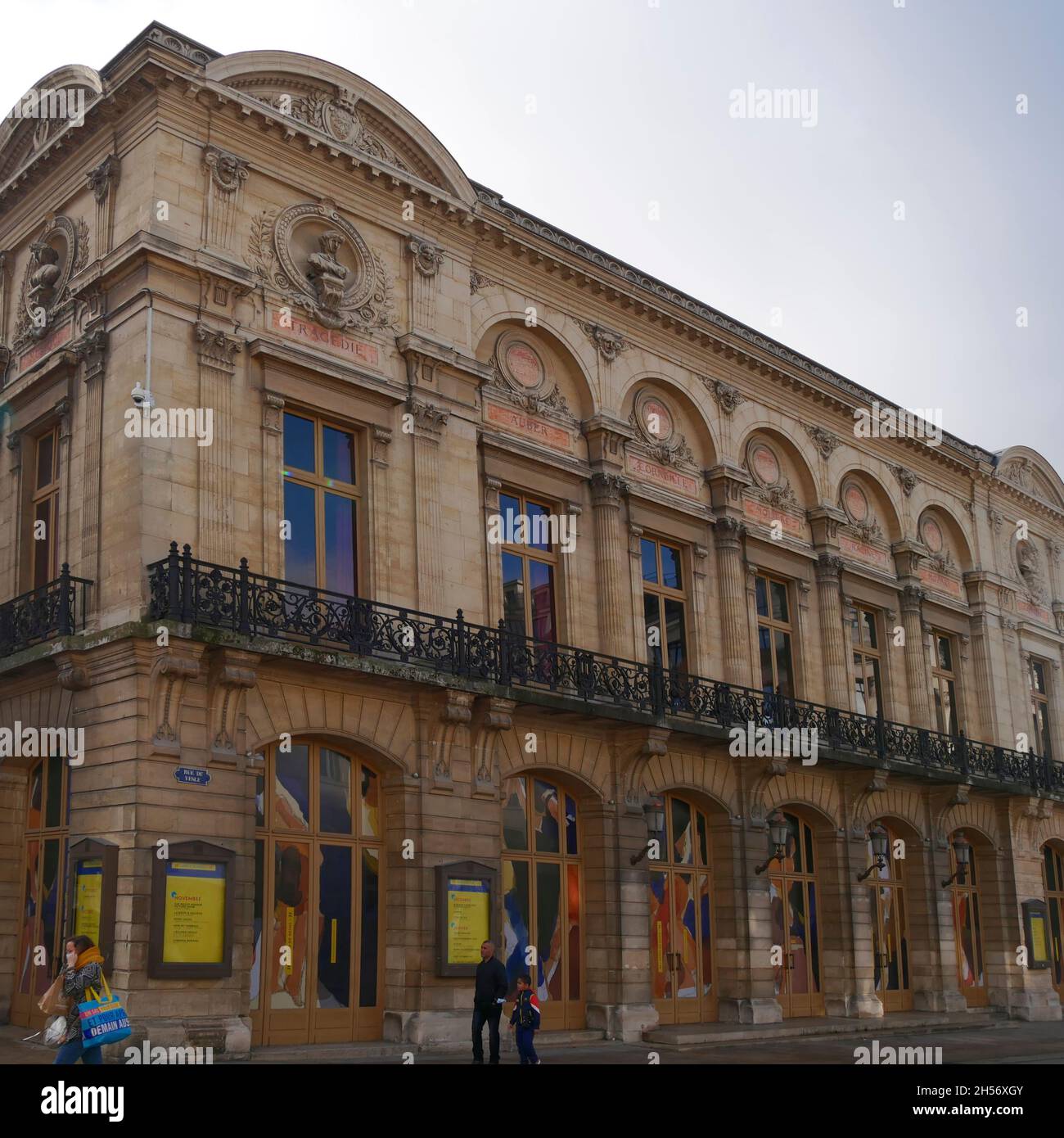 Reims Opera House,rue de Vesle,Reims,France,Europe Stock Photo - Alamy