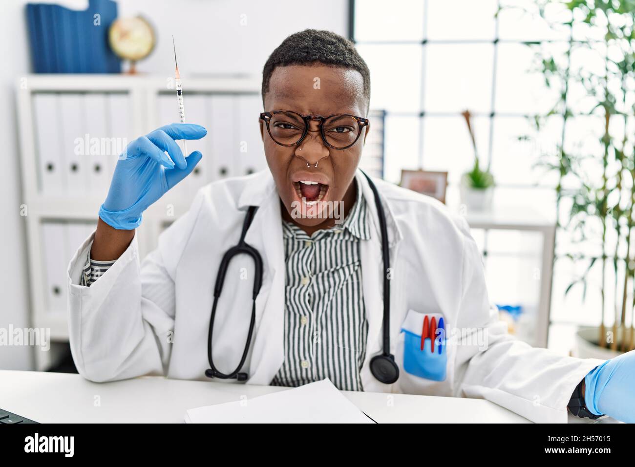 Angry Doctor On Phone