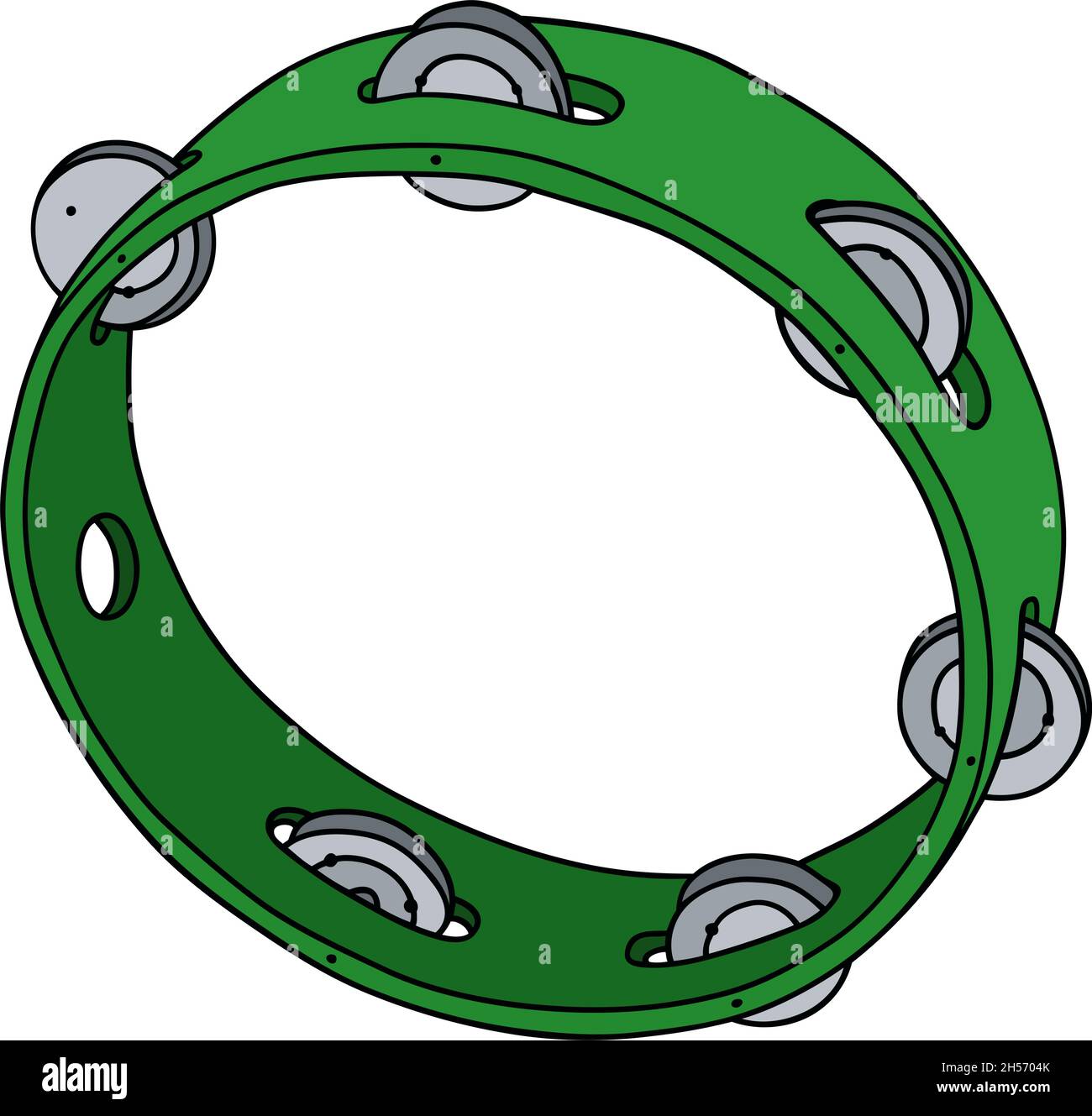 Tambourine Clipart