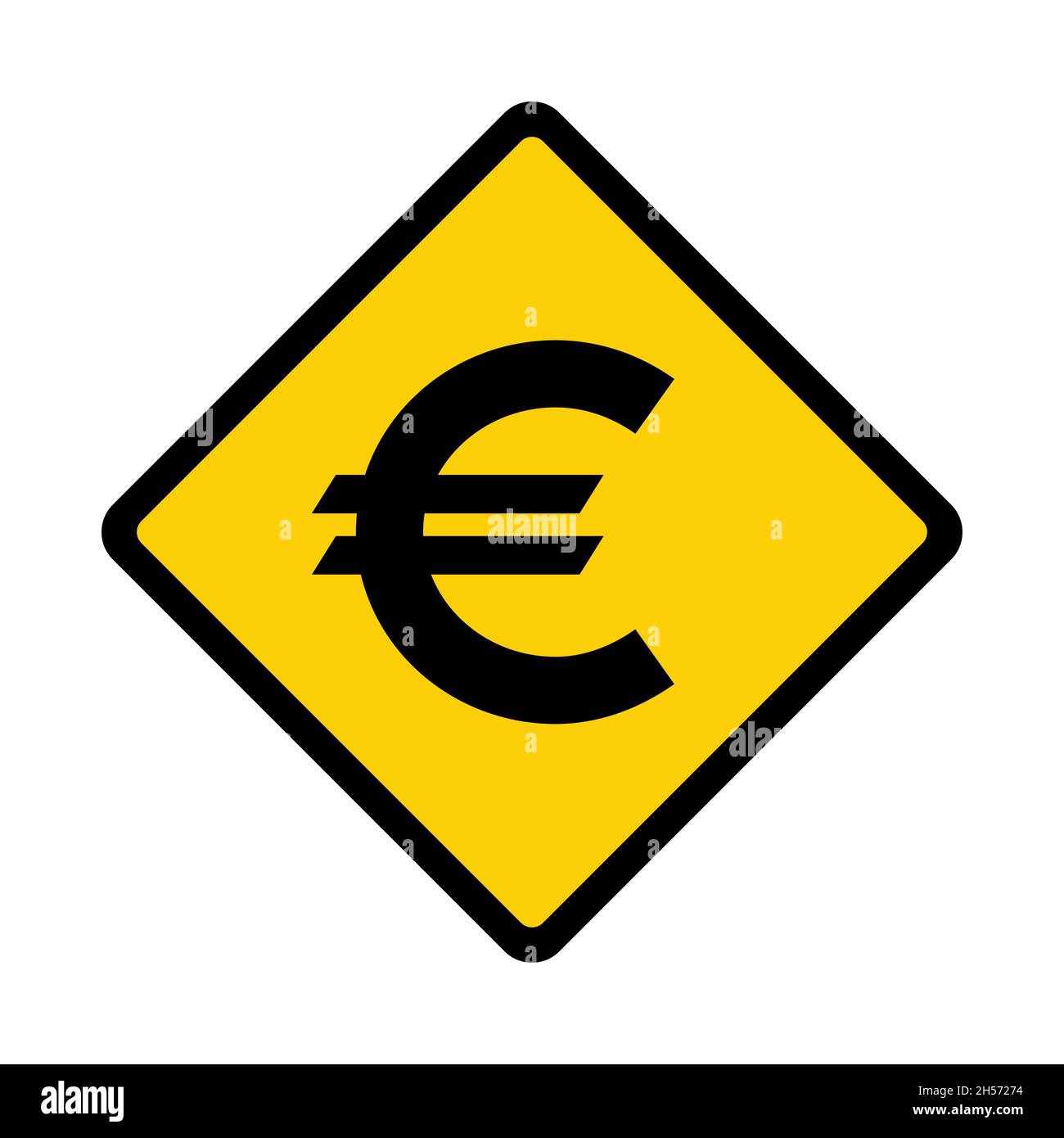 Euro money symbol, business cash icon, save currency bank sign, vector ...