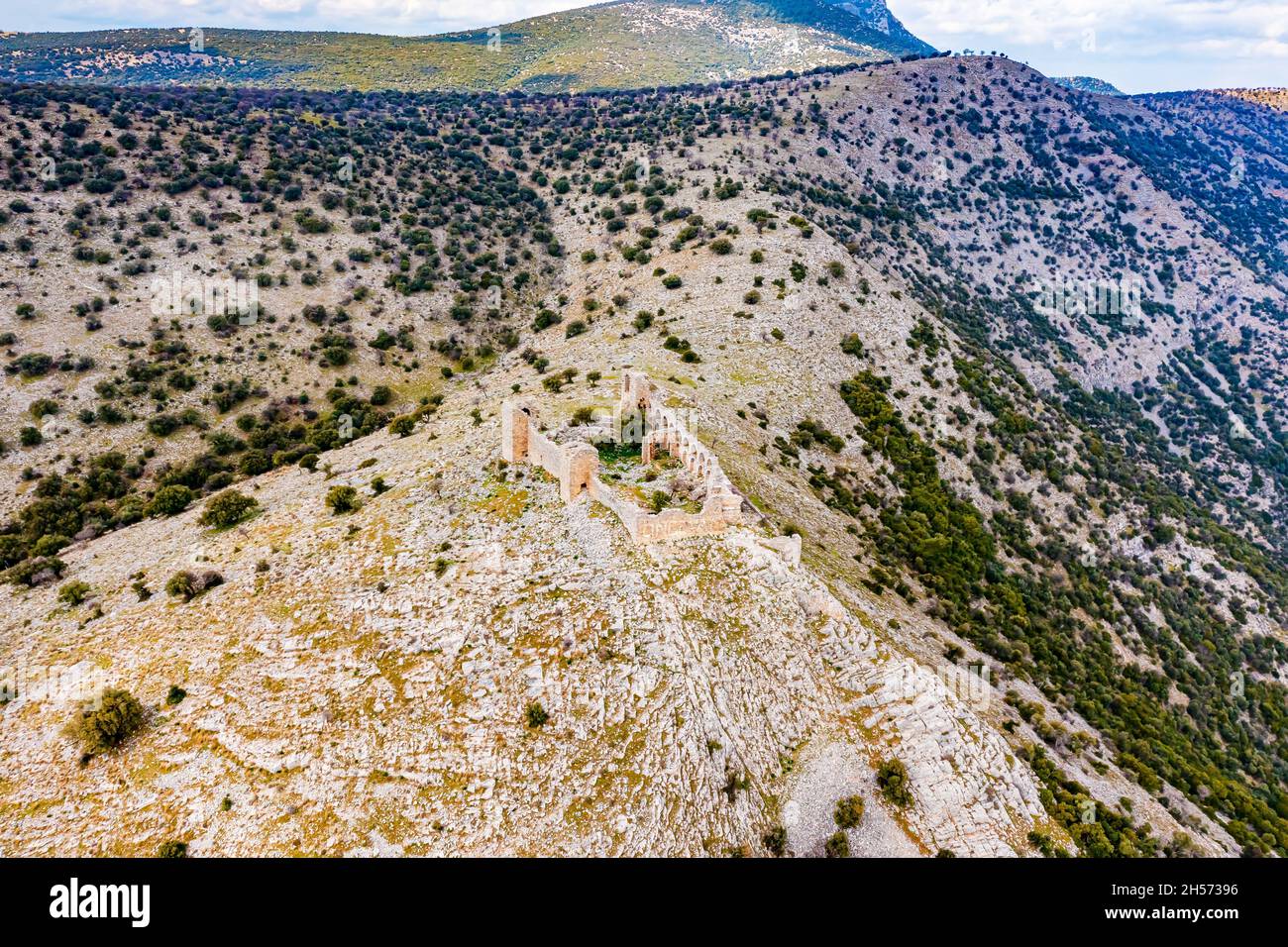 Goat Castle Torbali in Turkey Aerial View | Luftbilder vom Goat Castle ...