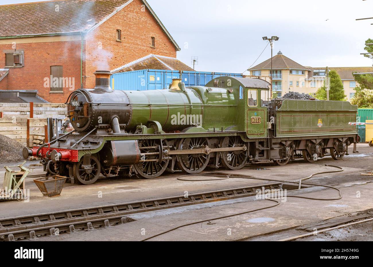 Steam locomotive minehead uk hi-res stock photography and images - Alamy