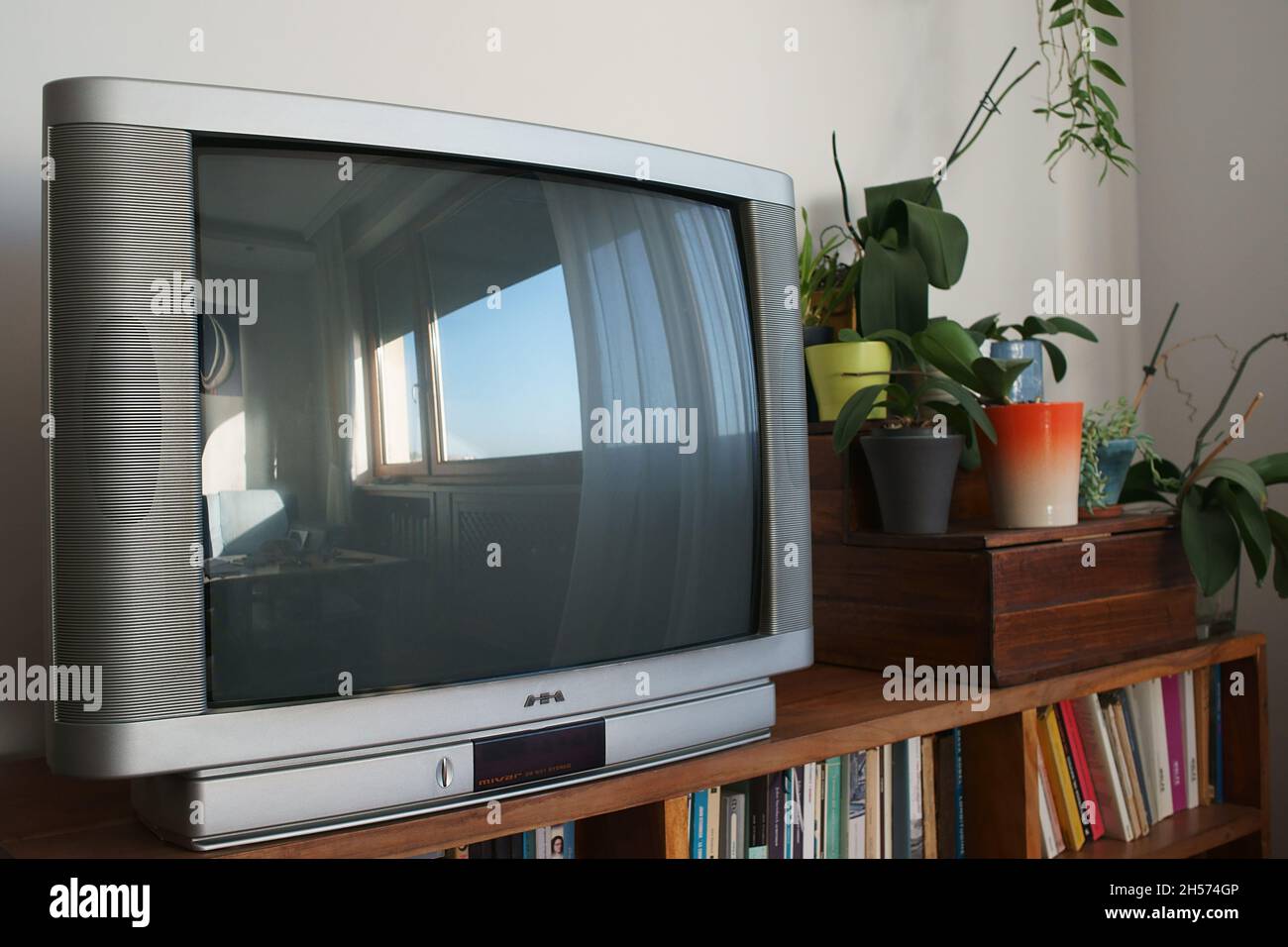 Italian Mivar Television 1995 vintage Stock Photo - Alamy