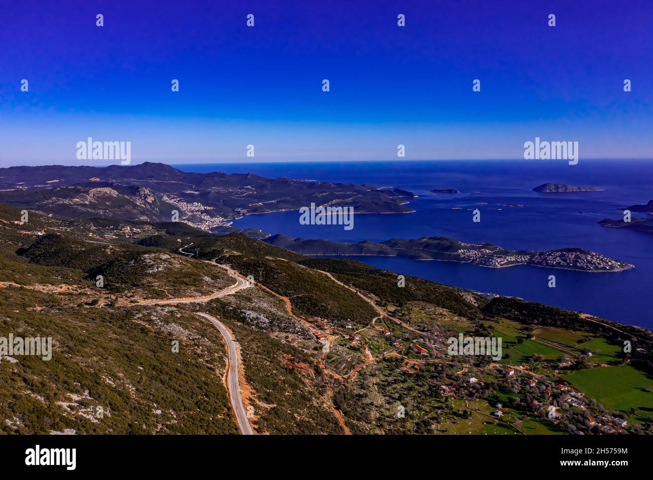 Turkey Landscapes from above | Luftbilder von der Türkei Stock Photo ...