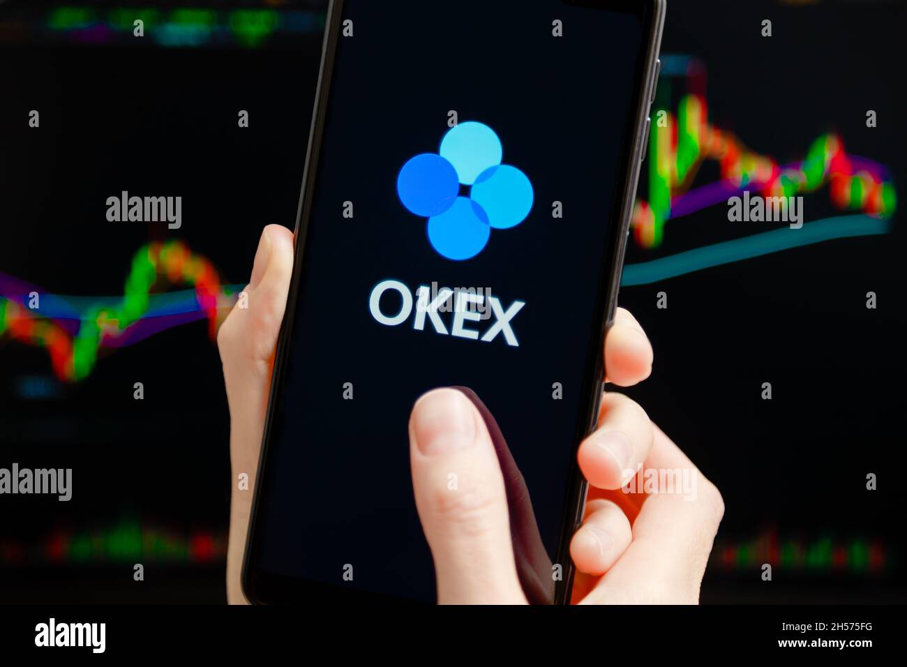 Okex logo hi-res stock photography and images - Alamy