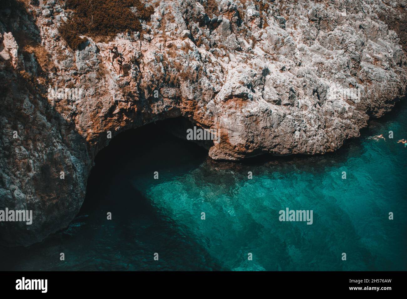 a fantastic view on ciolo in puglia Stock Photo - Alamy