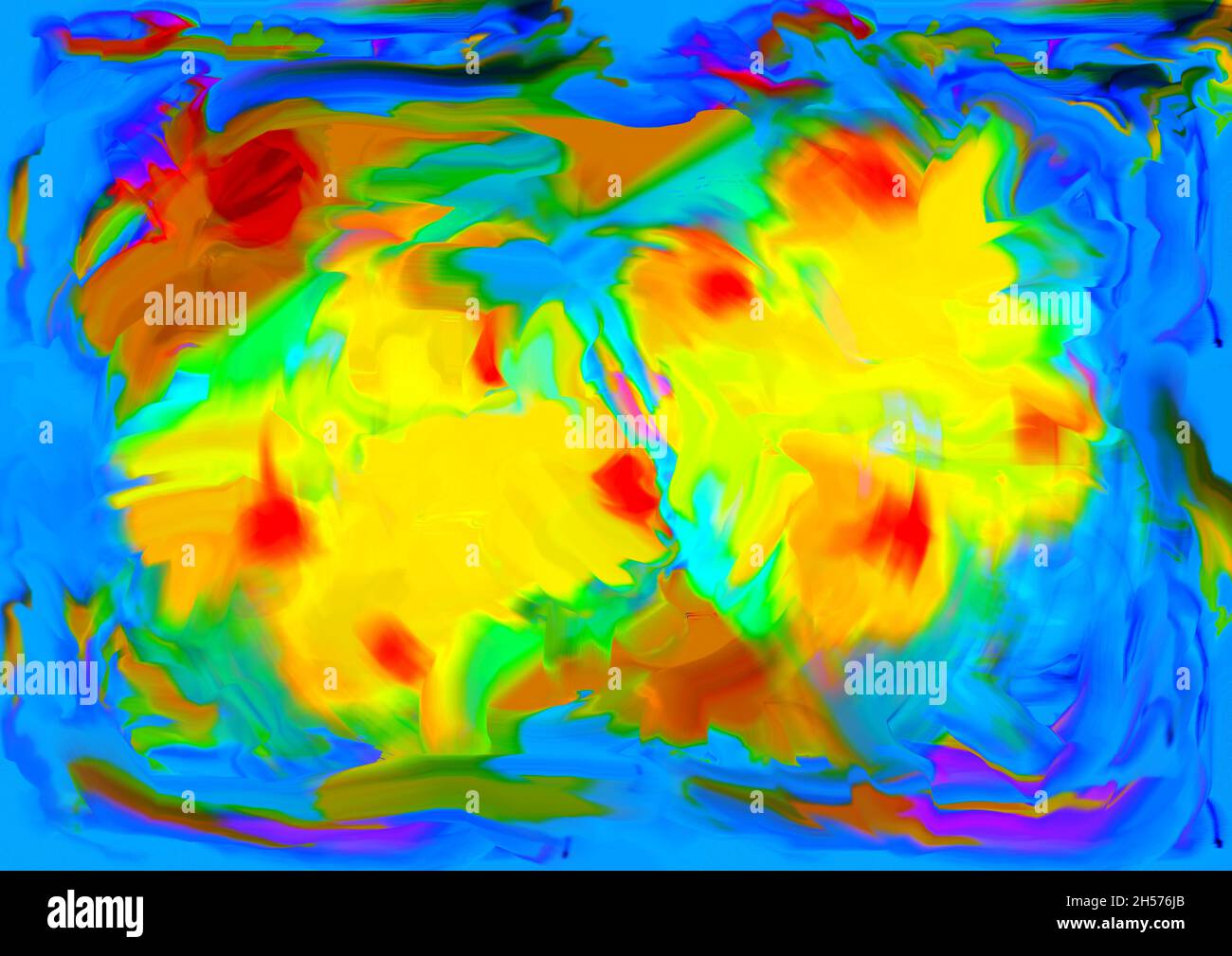 Vivid abstract artwork hi-res stock photography and images - Alamy