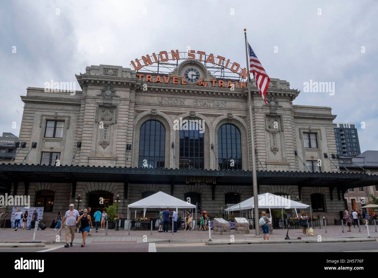 Denver union station architecture hi-res stock photography and images ...