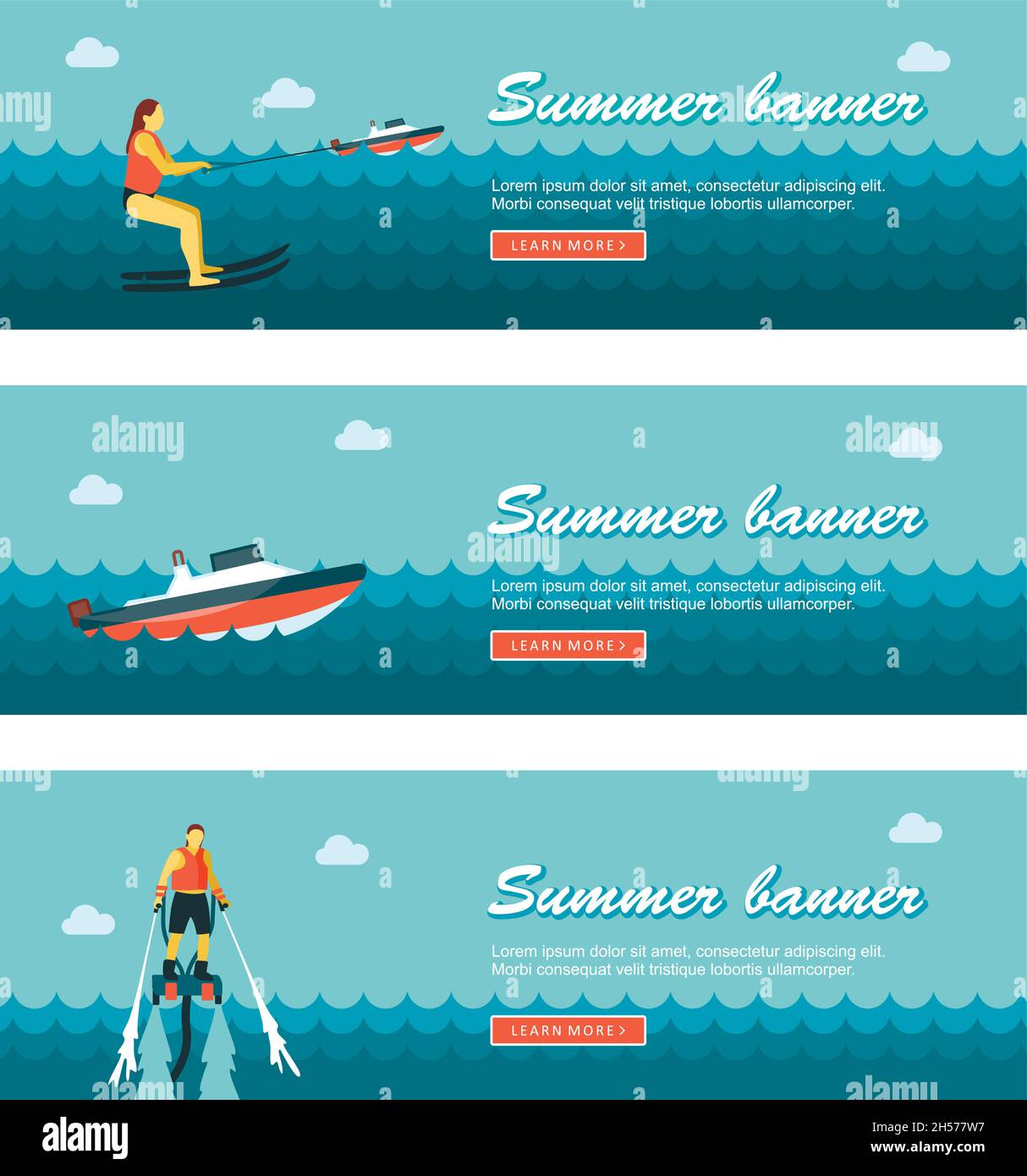 Flyboarding Stock Vector Images - Alamy