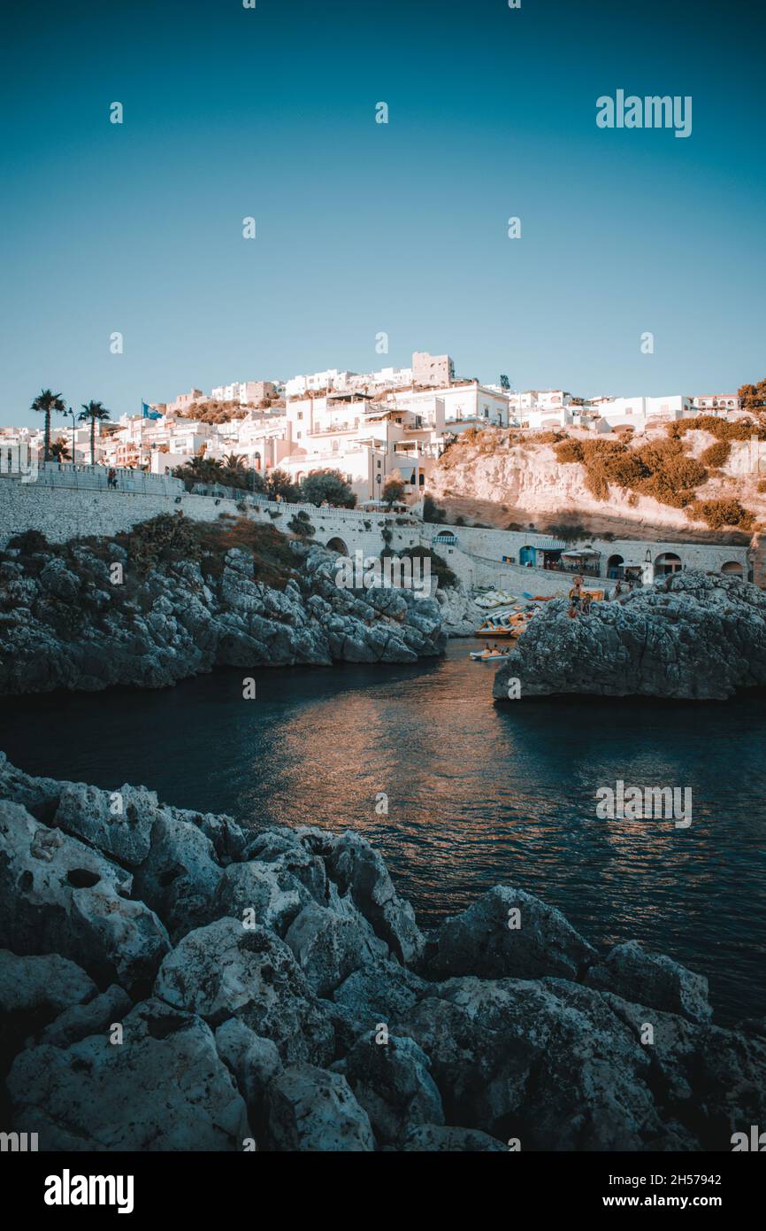 a fantastic view on castro marina in puglia Stock Photo - Alamy