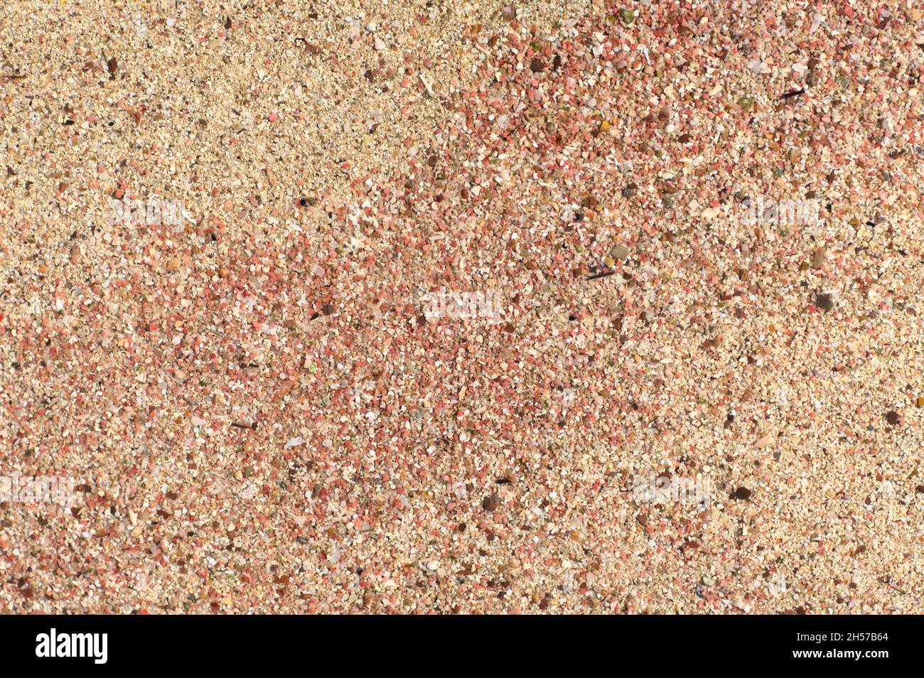 Pink sand on Elafonisi beach at Crete, Greece Stock Photo - Alamy