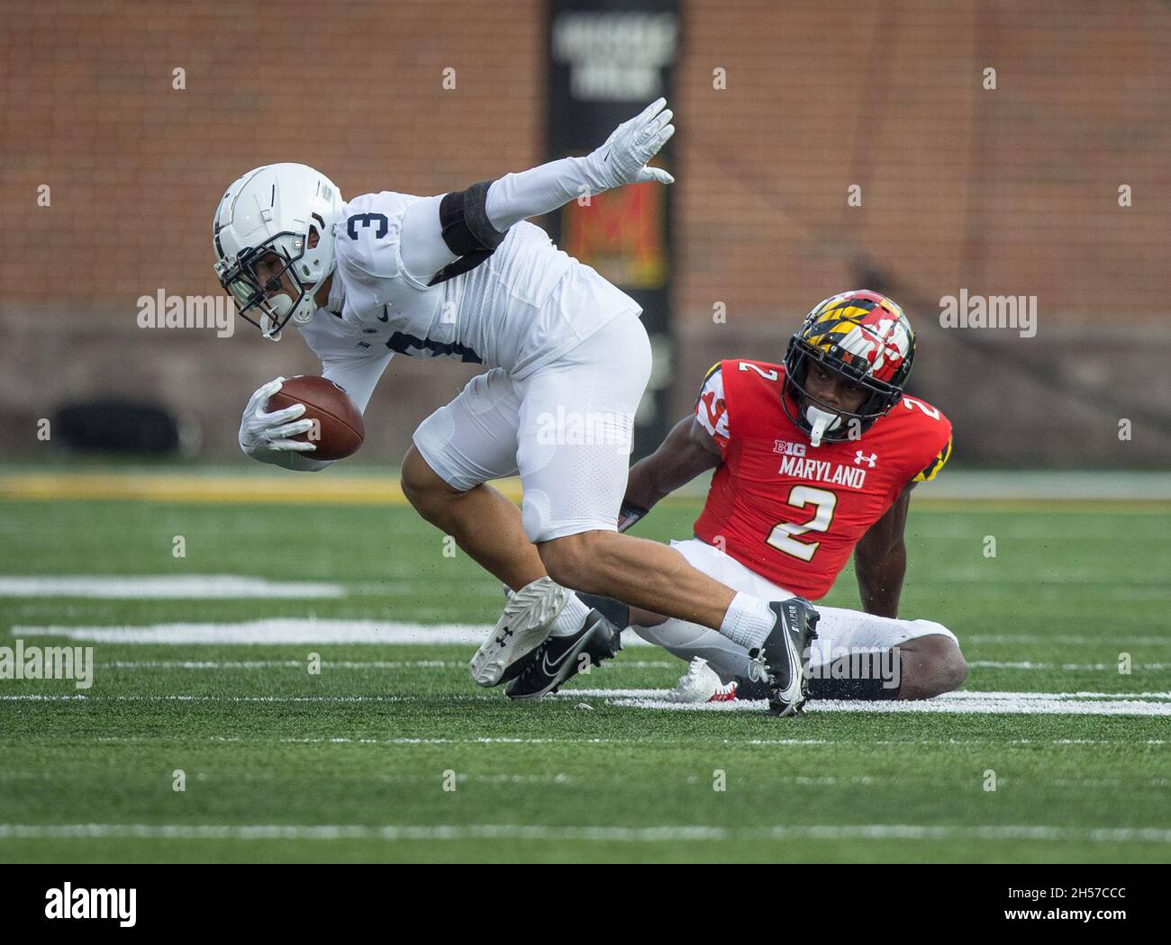 November 6, 2021: Penn State Nittany Lions wide receiver Parker ...