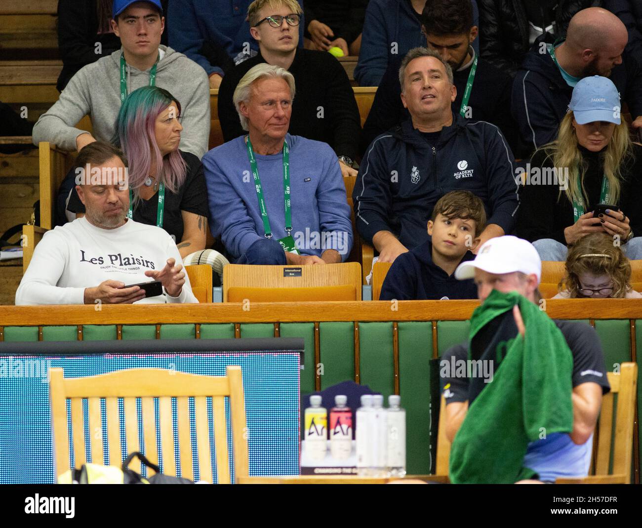Son former swedish tennis legend bjorn borg hi-res stock photography ...