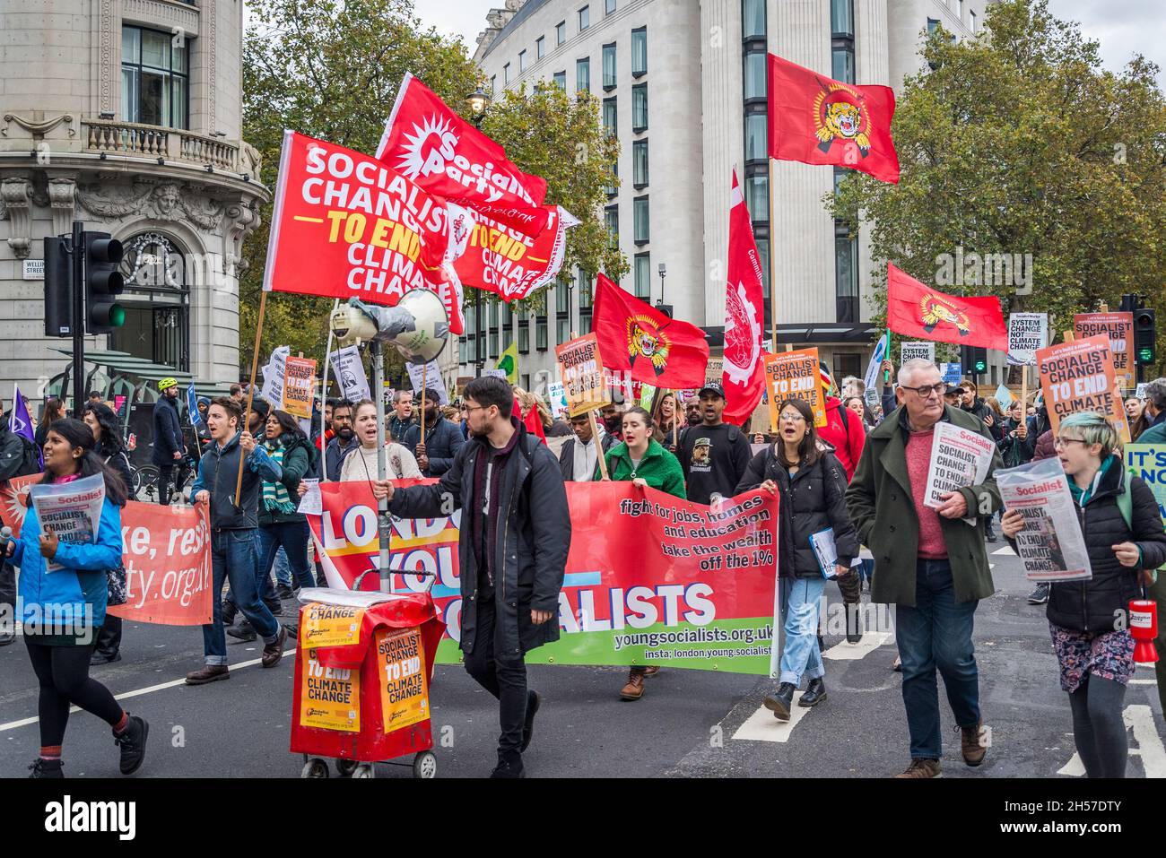 Socialist party, Global Day of Action for Climate Justice demonstration ...