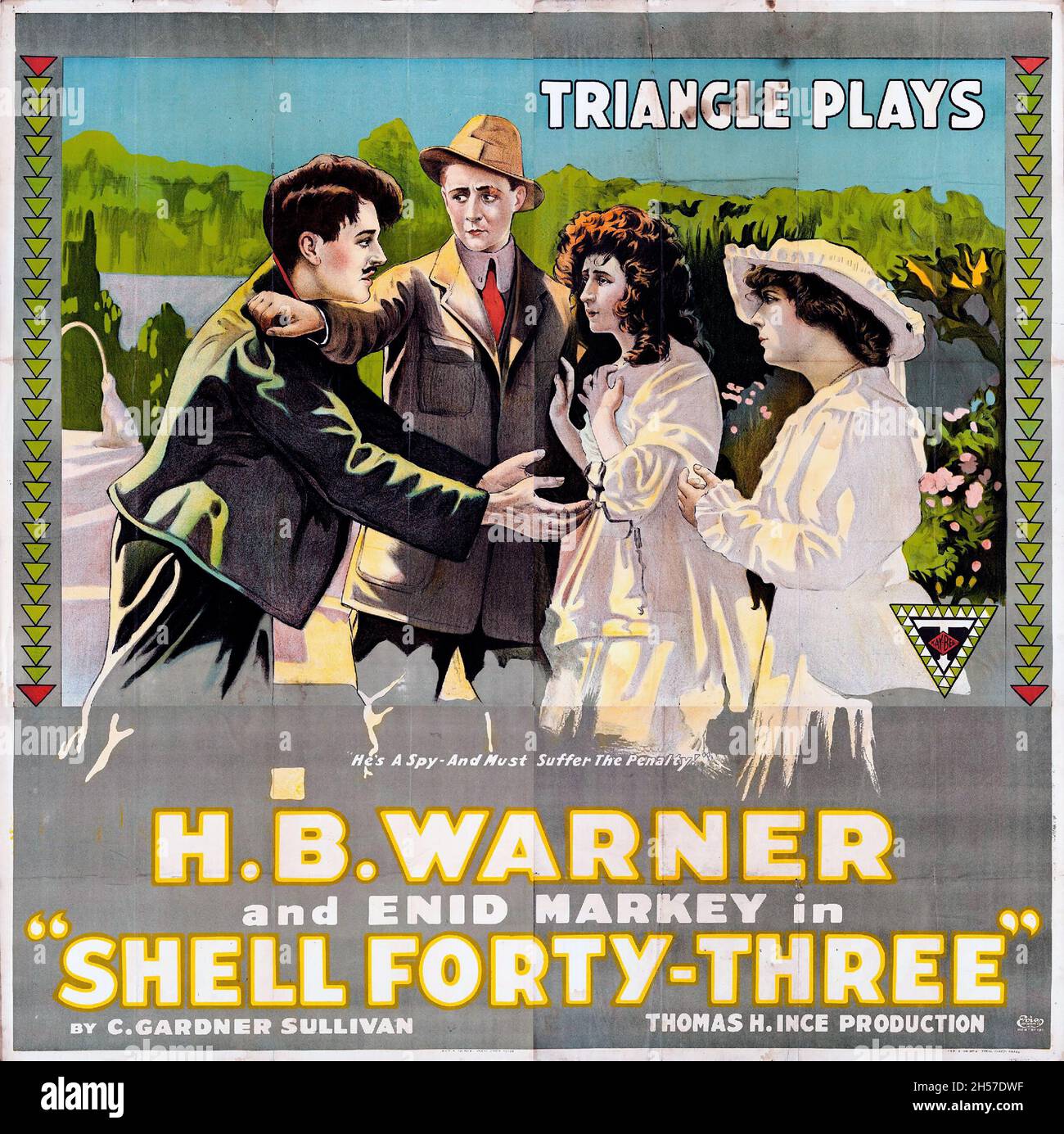 Triangle film hi-res stock photography and images - Alamy