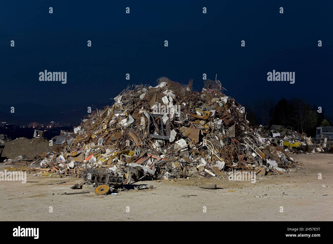 Recycled bunker hi-res stock photography and images - Alamy