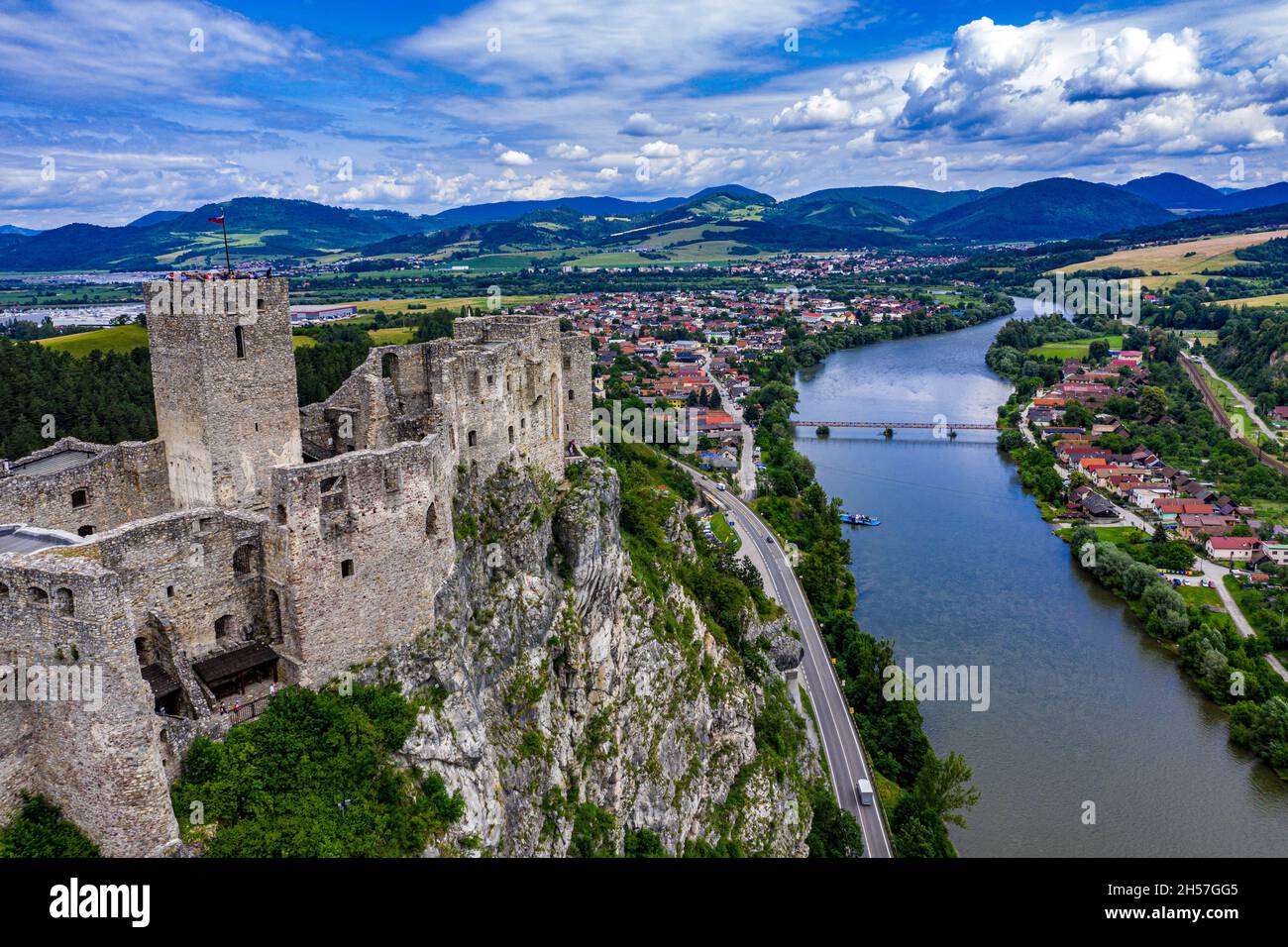 Burg strecno hi-res stock photography and images - Alamy