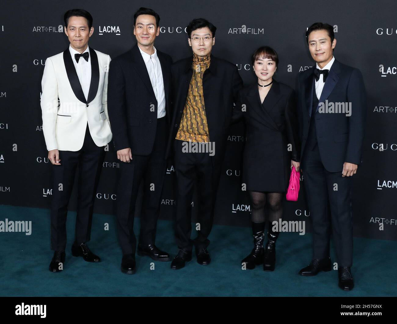 LOS ANGELES, CALIFORNIA, USA - NOVEMBER 06: Lee Jung Jae, Park Hae Soo ...