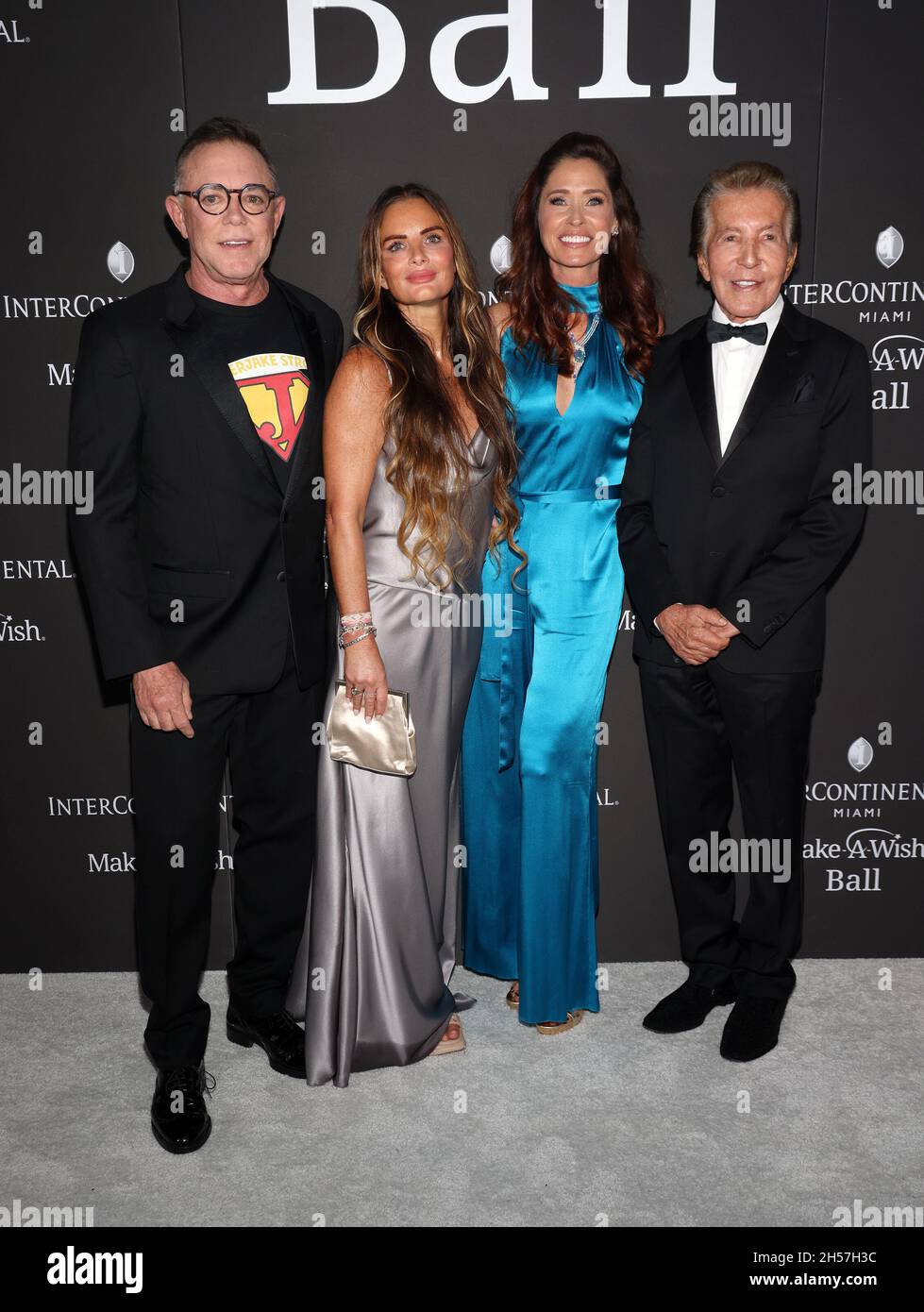 MIAMI, FL- NOV 6: Sharif Malnik, Actress Gabrielle Anwar, Nancy and ...