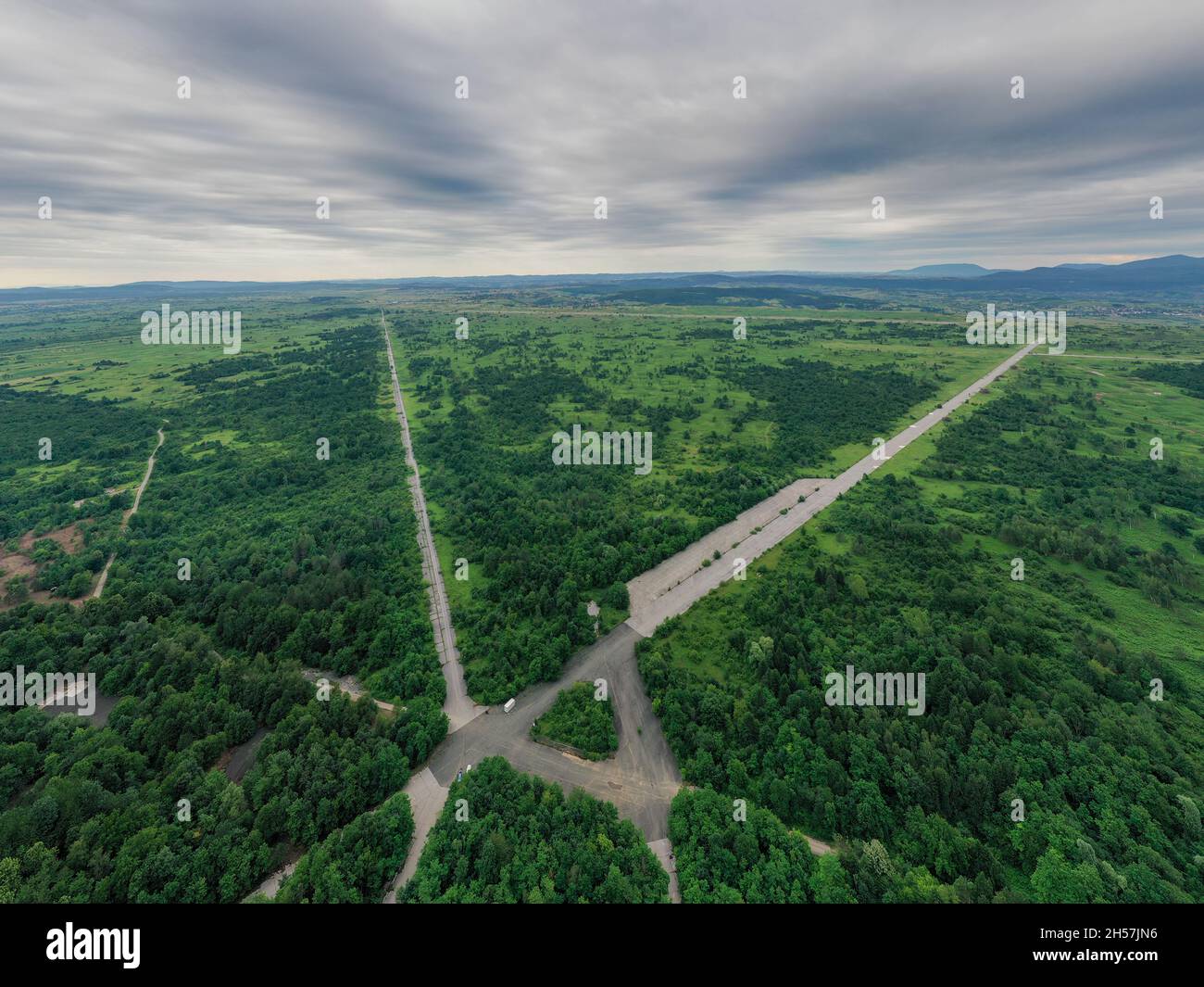 Zeljava Air Base in Croatia It is on the border between Croatia and ...