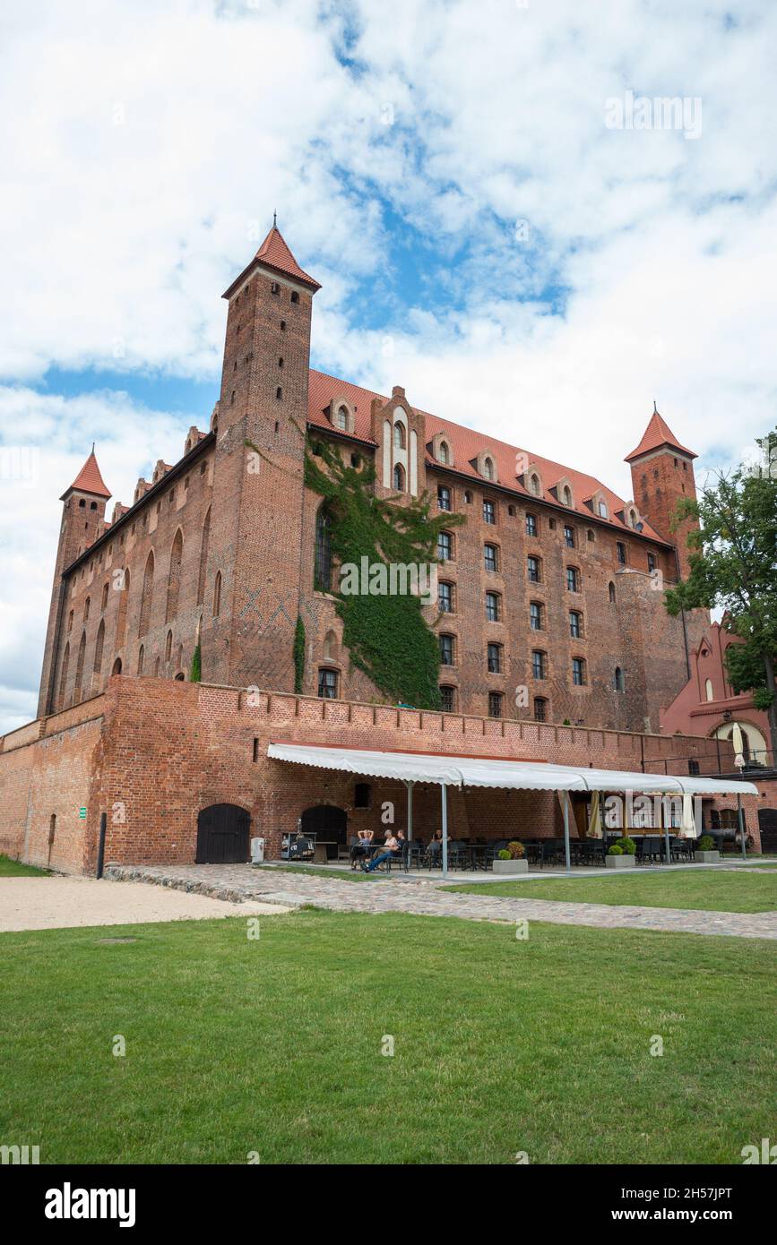 Teutonic castle (14th century) in Gniew, Poland Stock Photo - Alamy