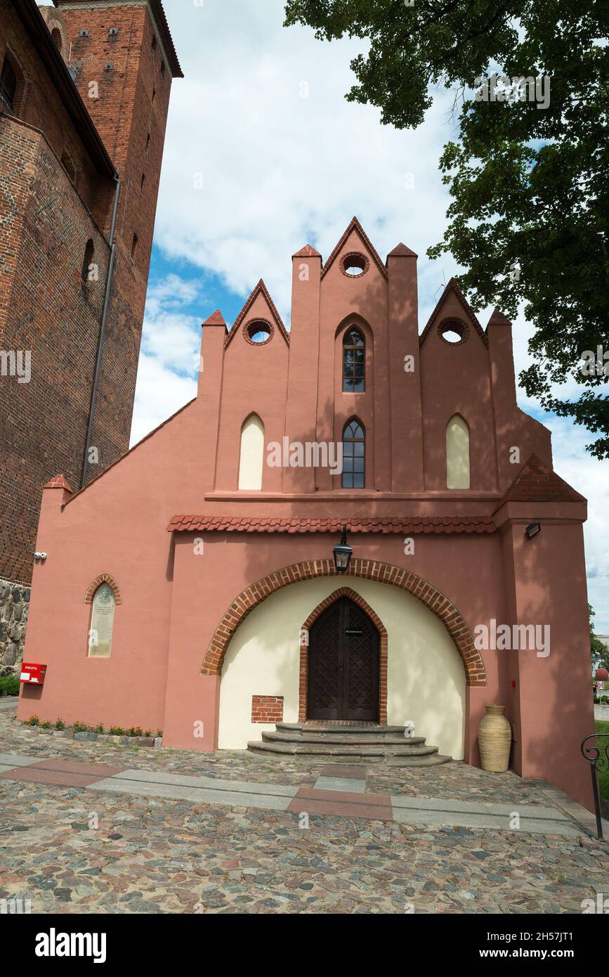 Teutonic castle (14th century) in Gniew, Poland Stock Photo - Alamy