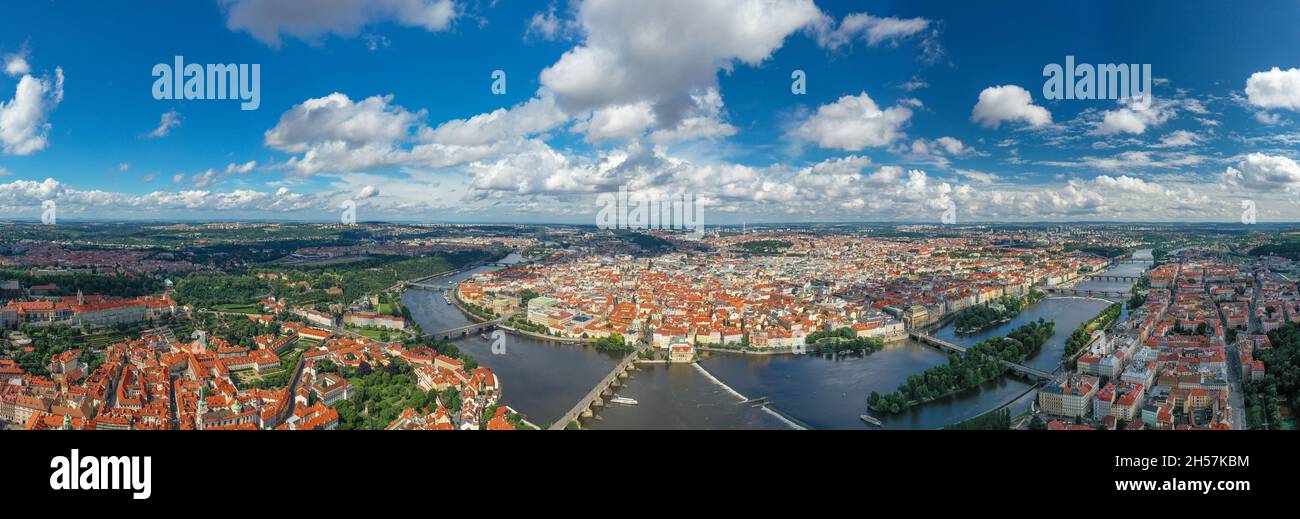 Prague Old Town in Czech Republic with Famous Sightseeing Places in ...