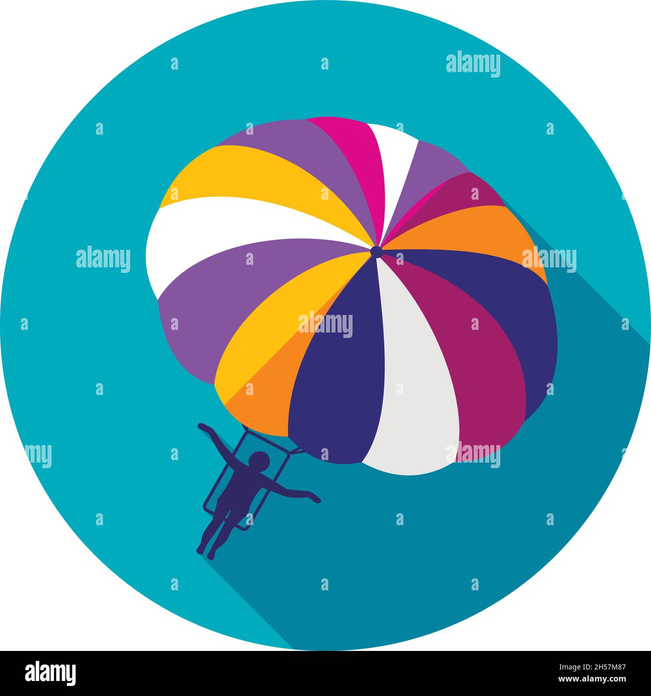 Parasailing Vector Vectors High Resolution Stock Photography and Images ...