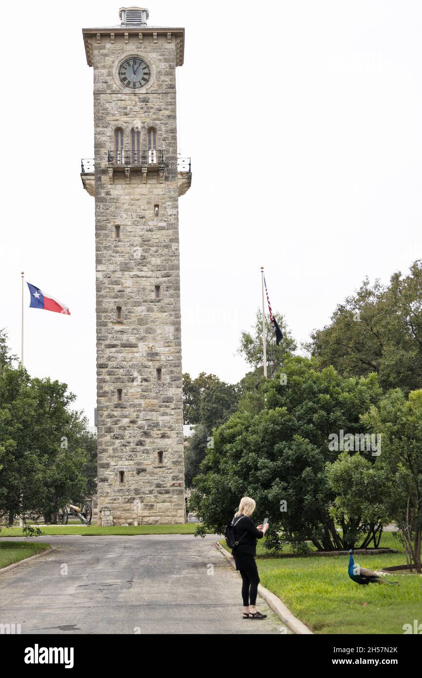 Quadrangle at Fort Sam Houston in San Antonio, Texas Stock Photo - Alamy