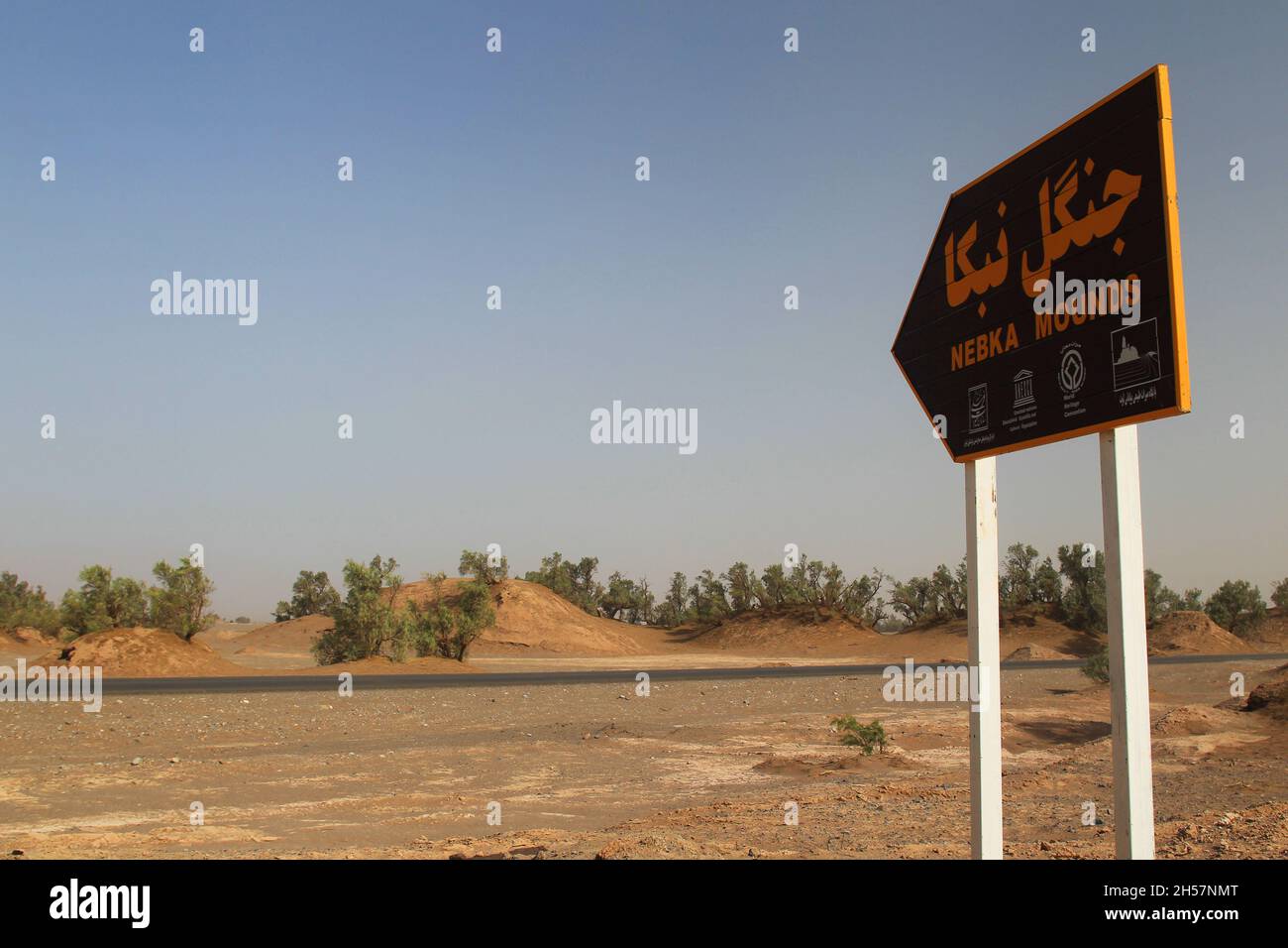 Nebka, Desert Lut Stock Photo - Alamy