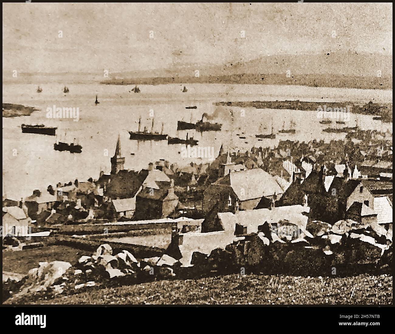 Scotland with sailing ships and steamboats hi-res stock photography and ...