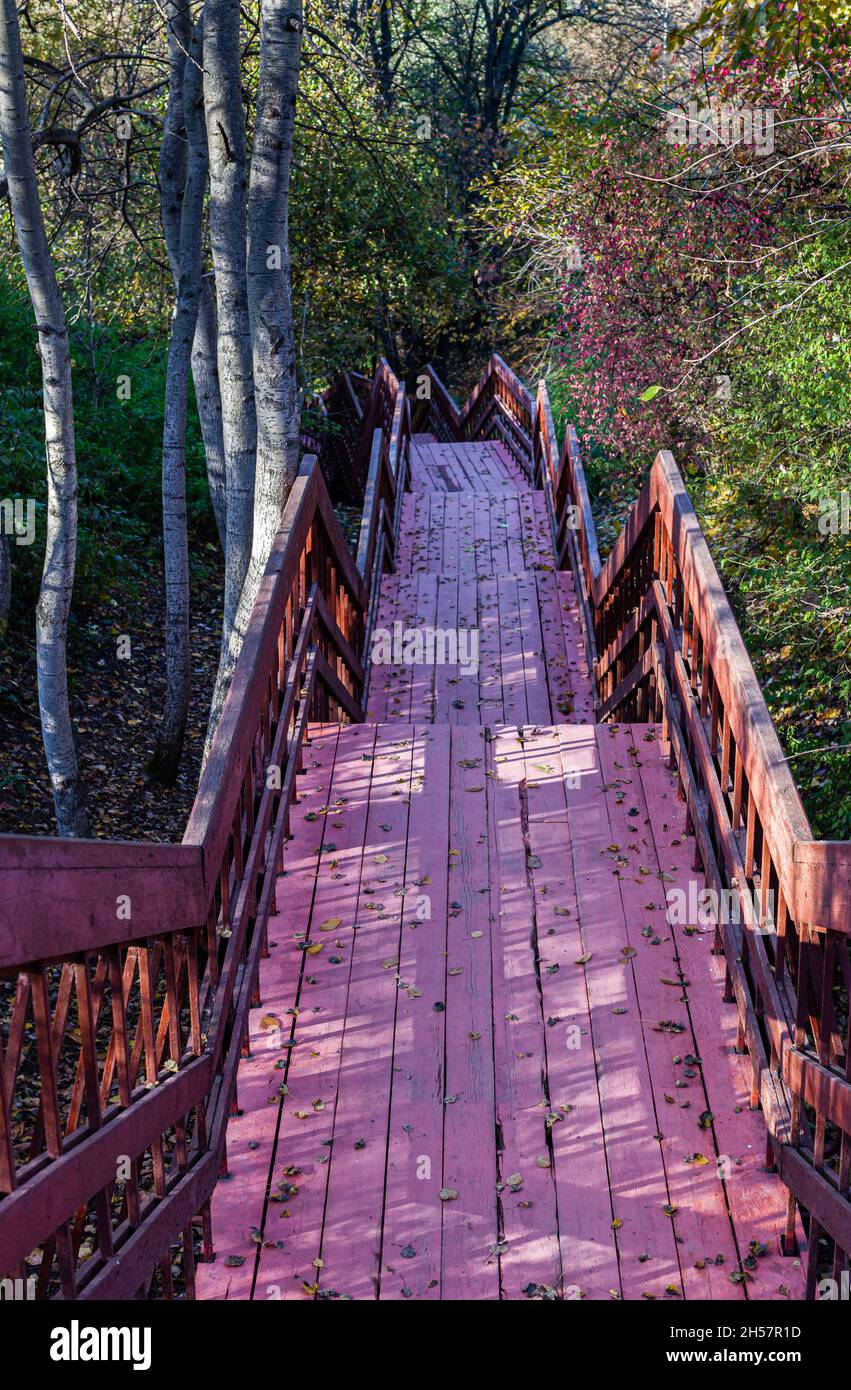 Bridge over ravine hi-res stock photography and images - Alamy