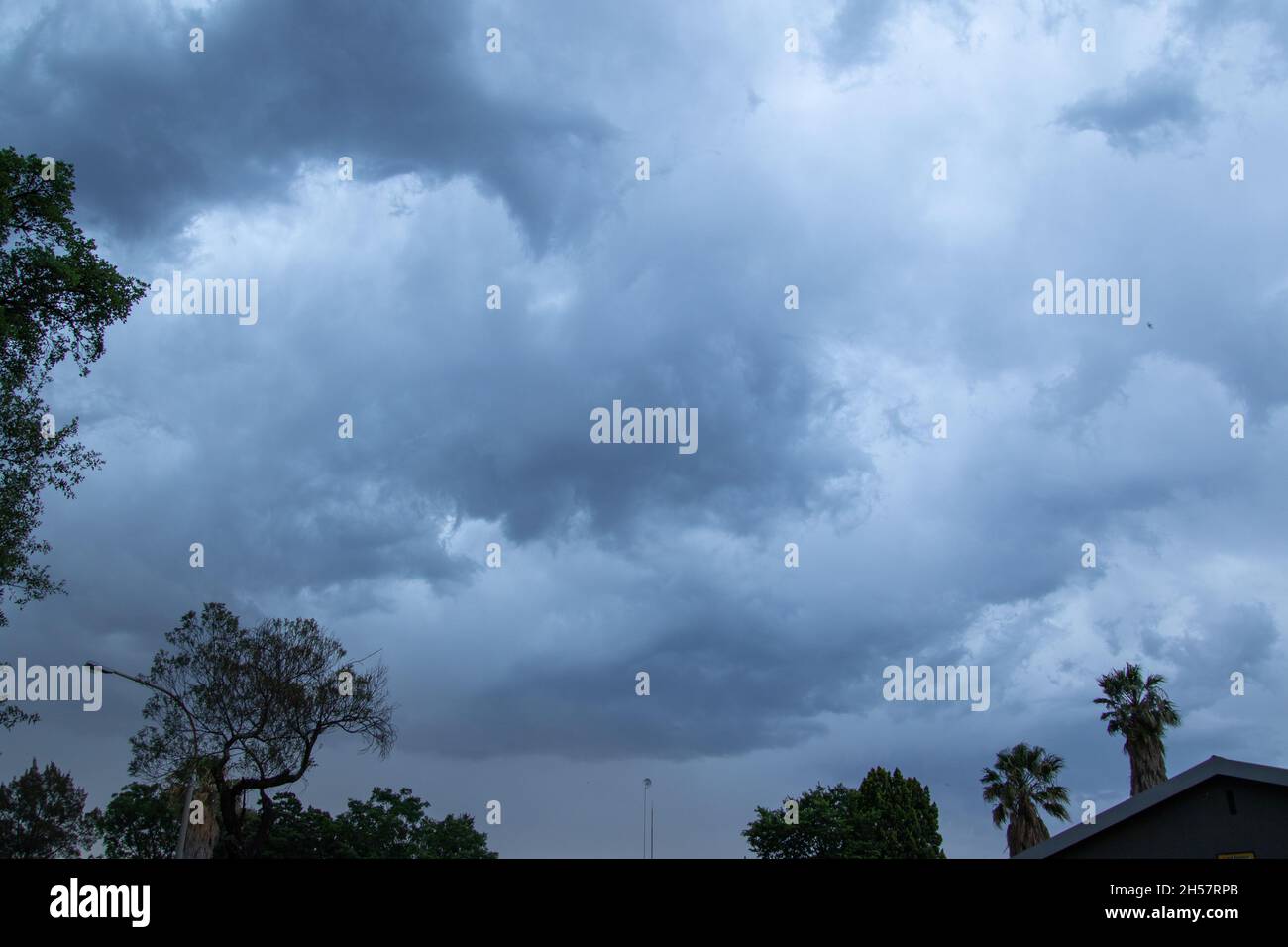 Thunderstorm cloud buildup over the Highveld region of South Africa in ...