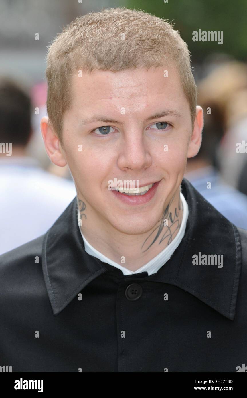 Professor Green, Toy Story 3 Premiere, London .UK Stock Photo - Alamy