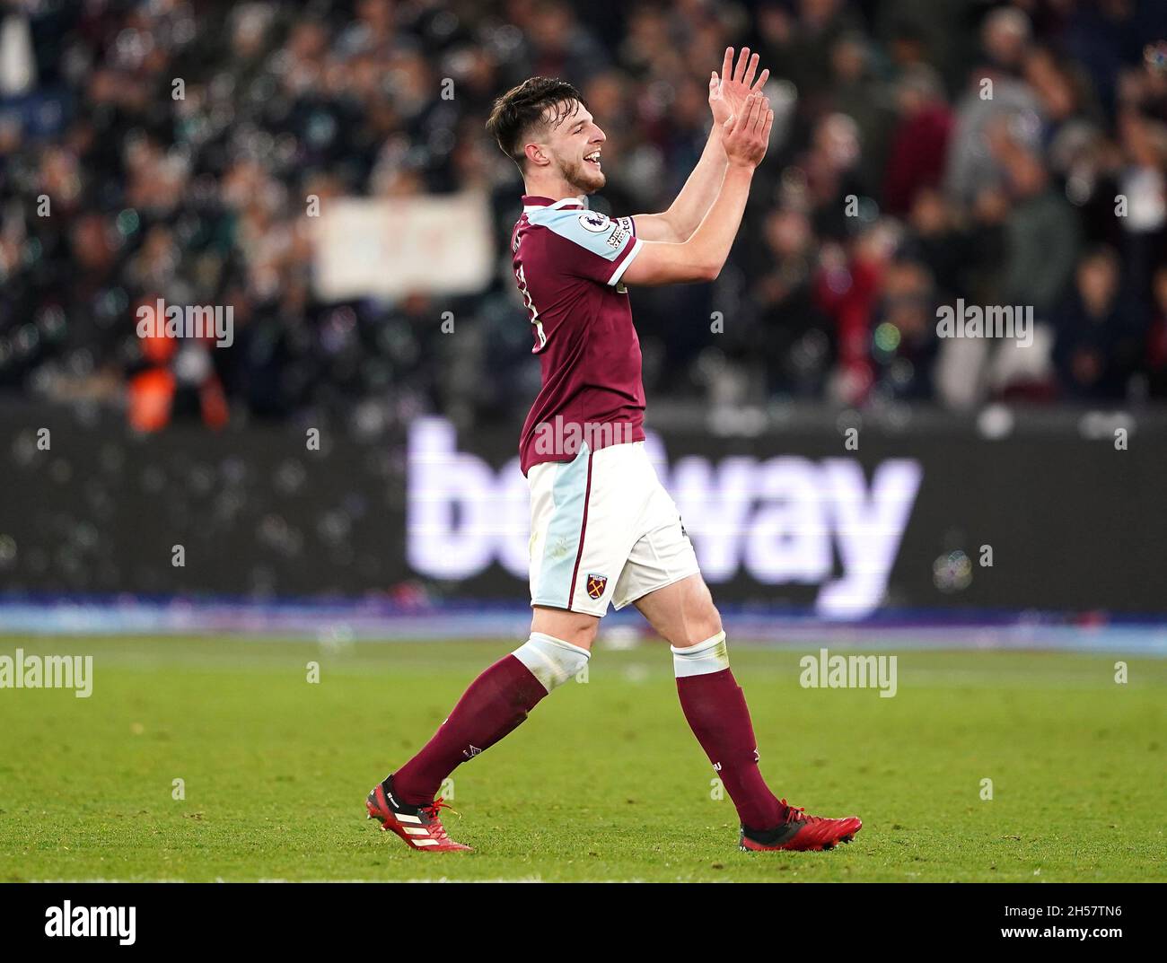 Declan rice, west ham celebration hi-res stock photography and images ...