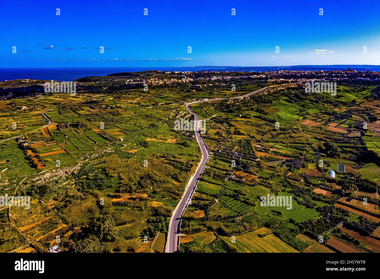 Malta Aerial Photos | Luftbilder von Malta Stock Photo - Alamy