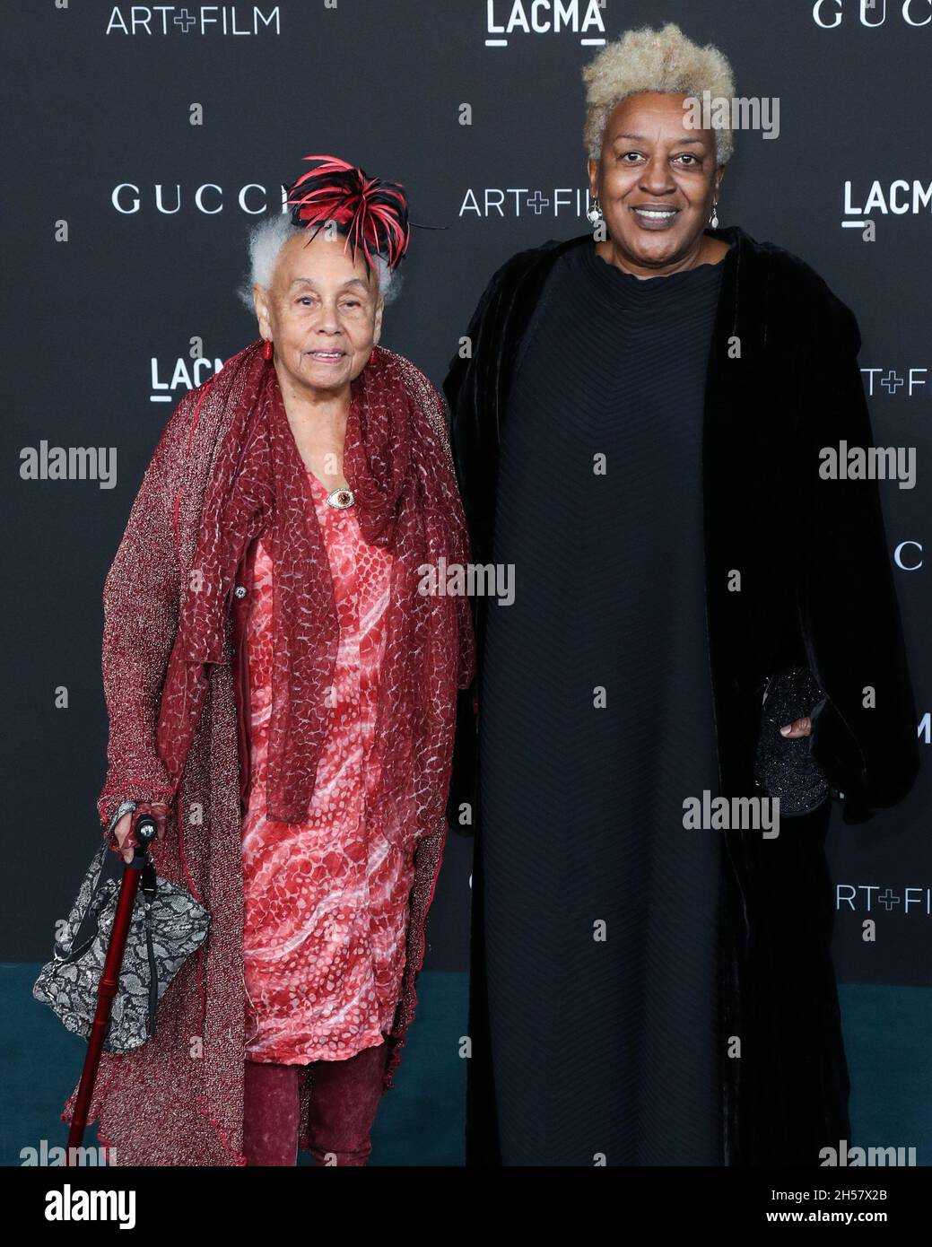 LOS ANGELES, CALIFORNIA, USA - NOVEMBER 06: Betye Saar and CCH Pounder ...