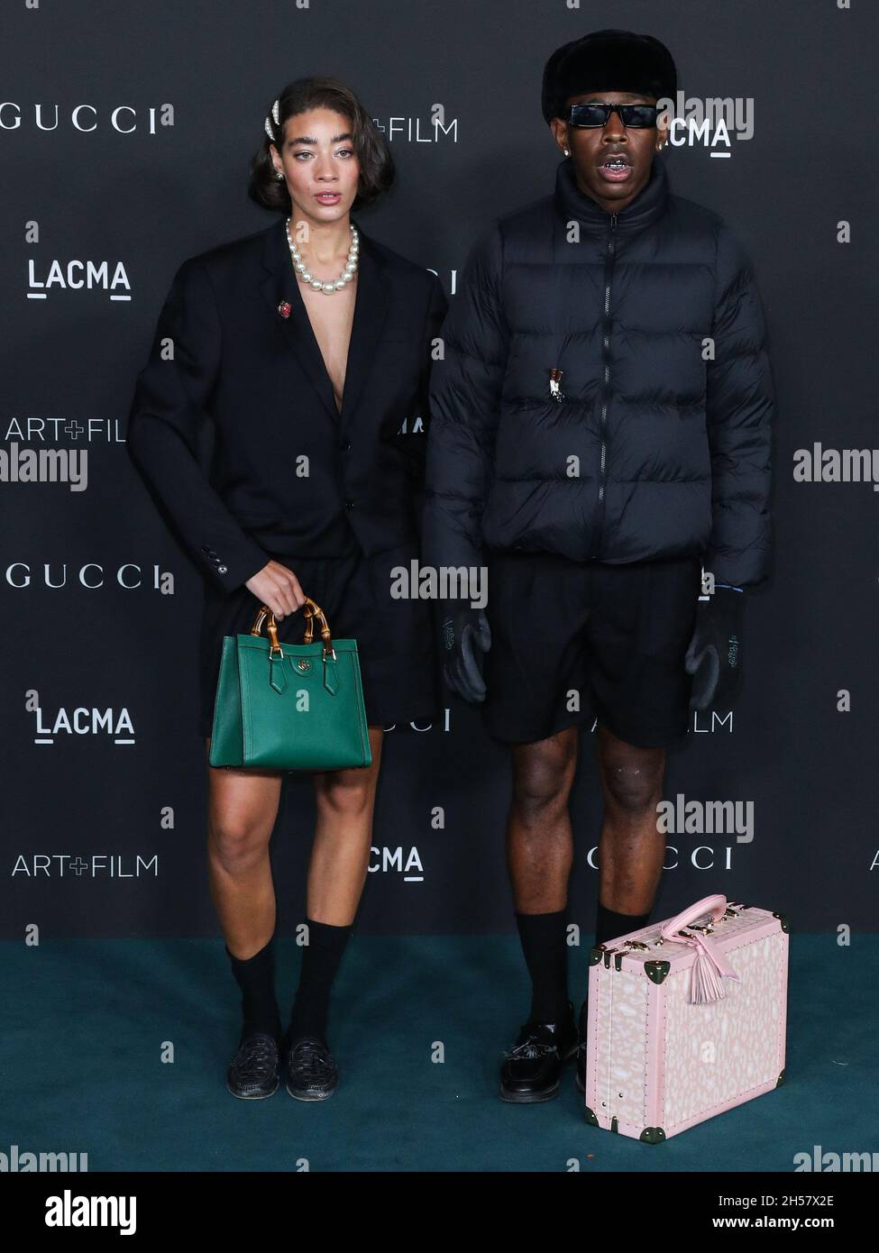 LOS ANGELES, CALIFORNIA, USA - NOVEMBER 06: Reign Judge and Tyler The ...